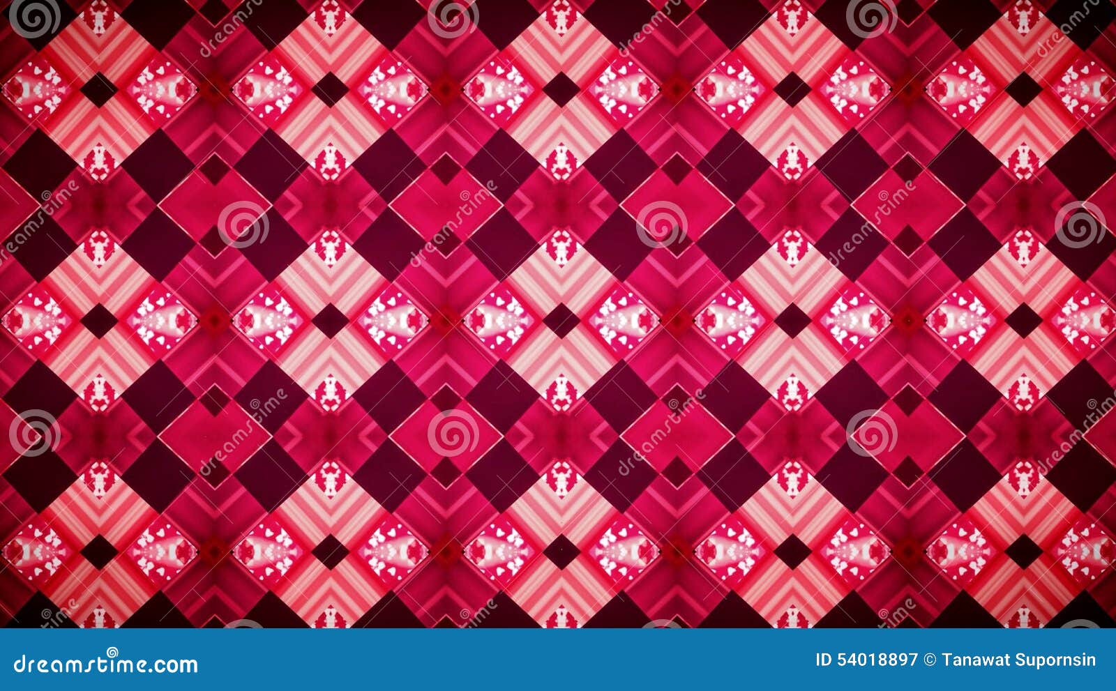 Abstract Geometry Red Wallpaper. Stock Illustration - Illustration of ...