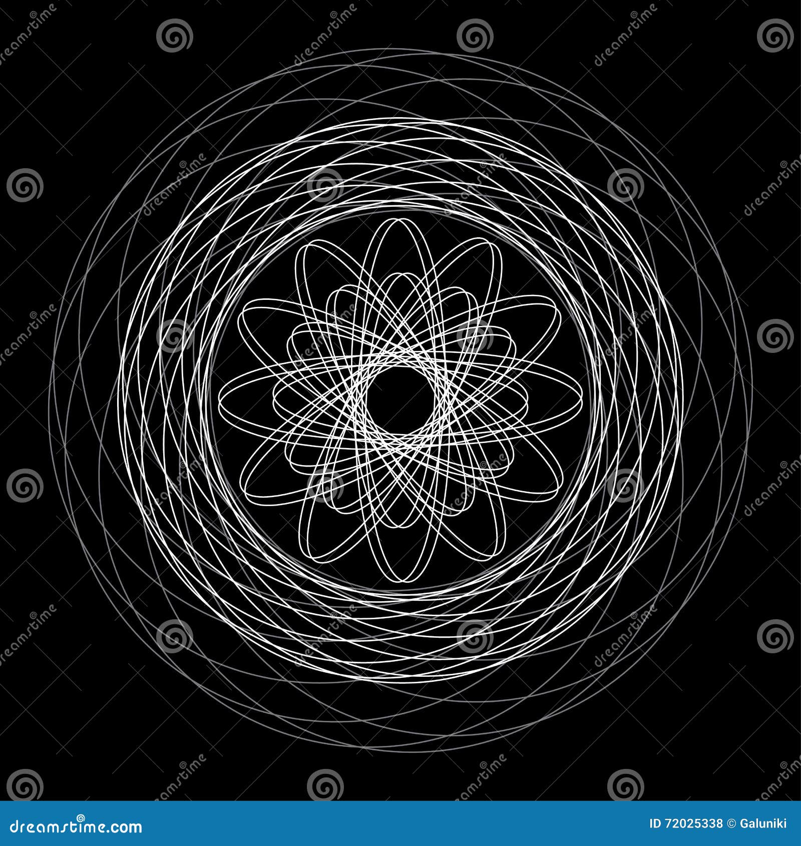 Abstract geometry sun. stock vector. Illustration of mosaic - 72025338