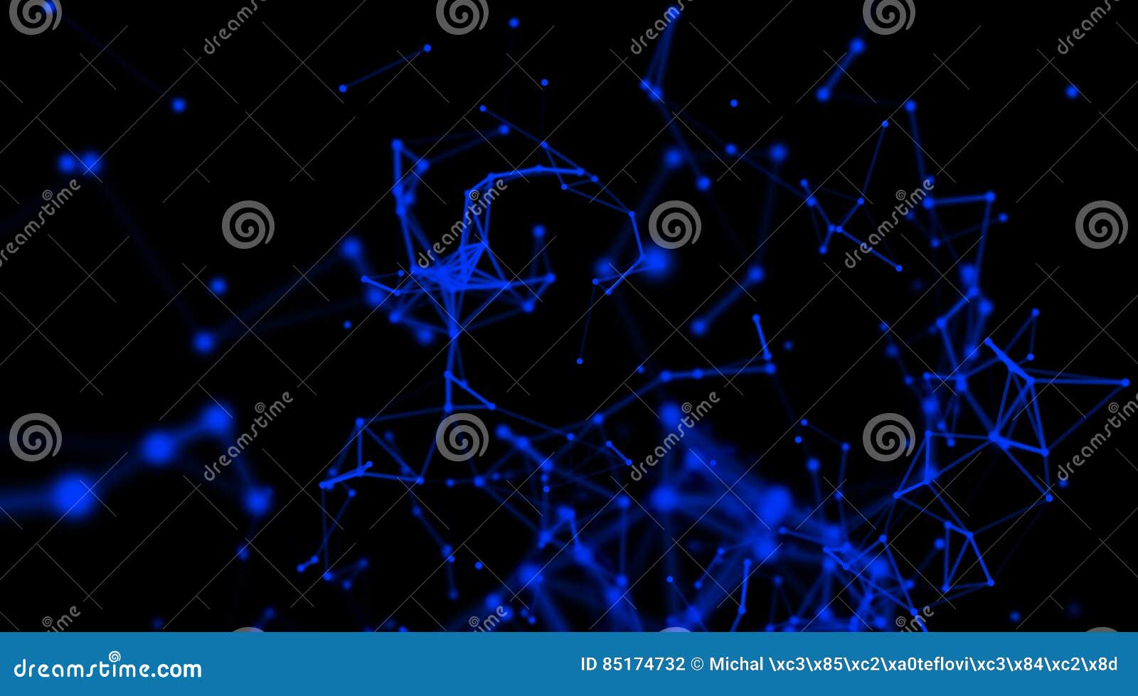Abstract Geometry Surfaces, Lines And Points Background, Used As ...