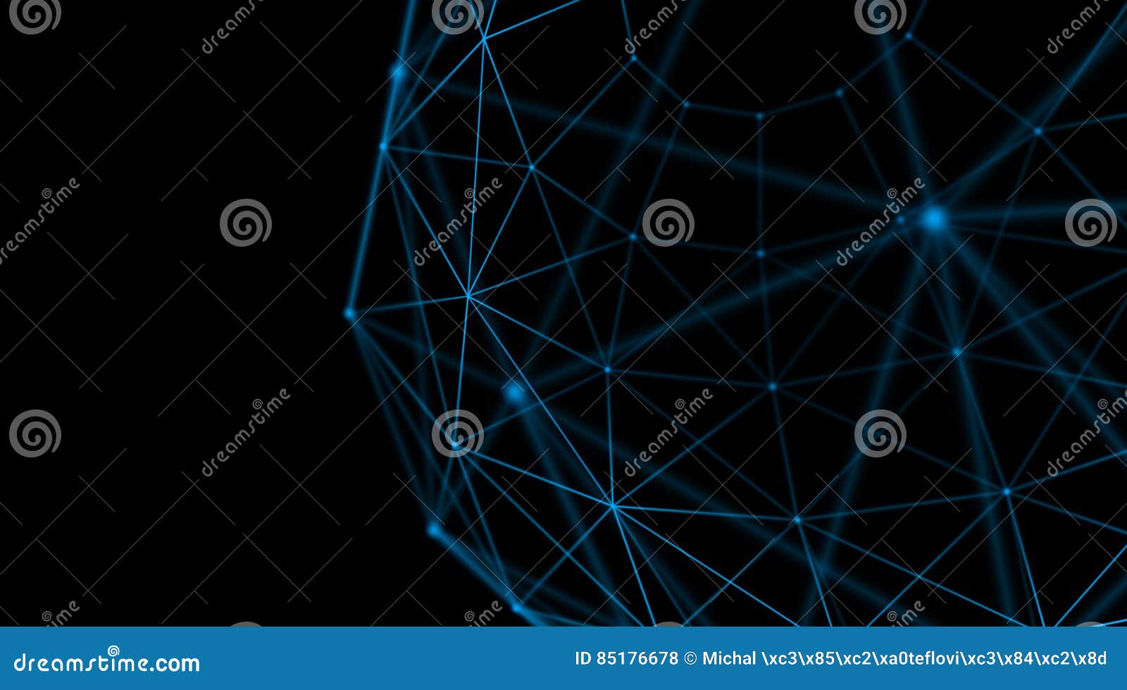 Abstract Geometry Surfaces, Lines and Points Background, Used As ...