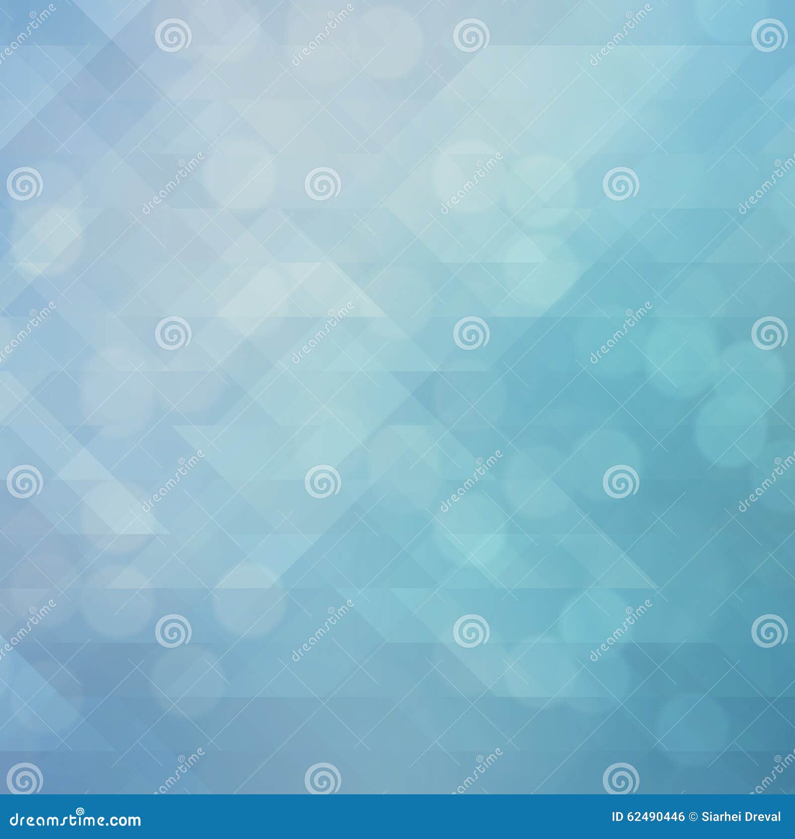 Abstract Geometry Triangles Bright Colorful Blue Pattern Stock ...