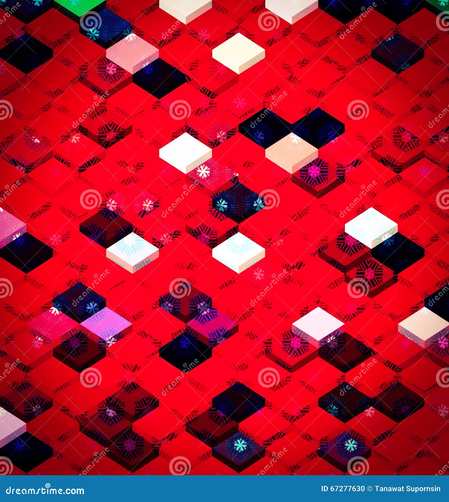 Abstract Gift Box Red White Color Wallpaper Stock Photo - Image of ...
