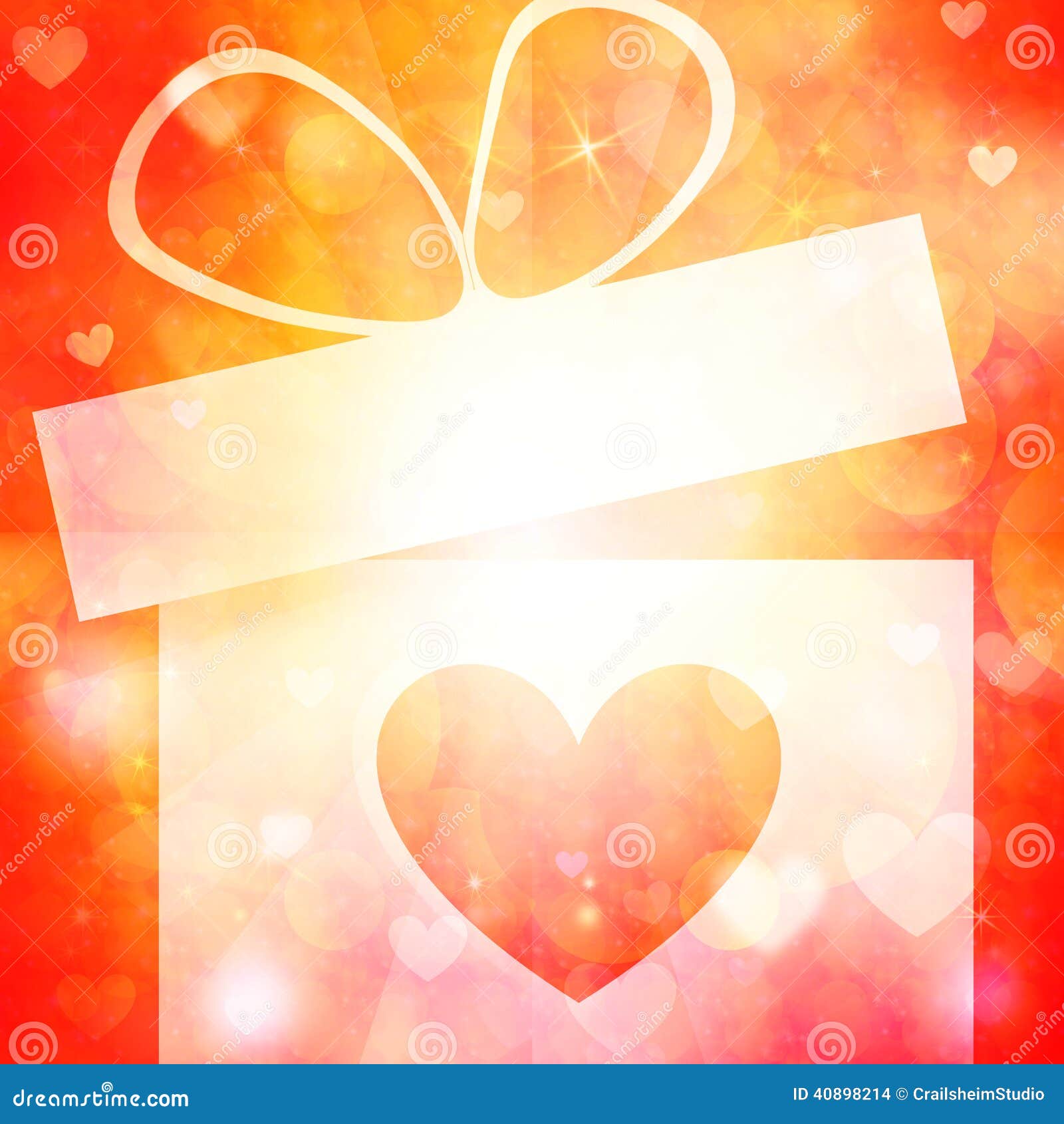 Abstract Gift Design stock illustration. Illustration of relationship ...