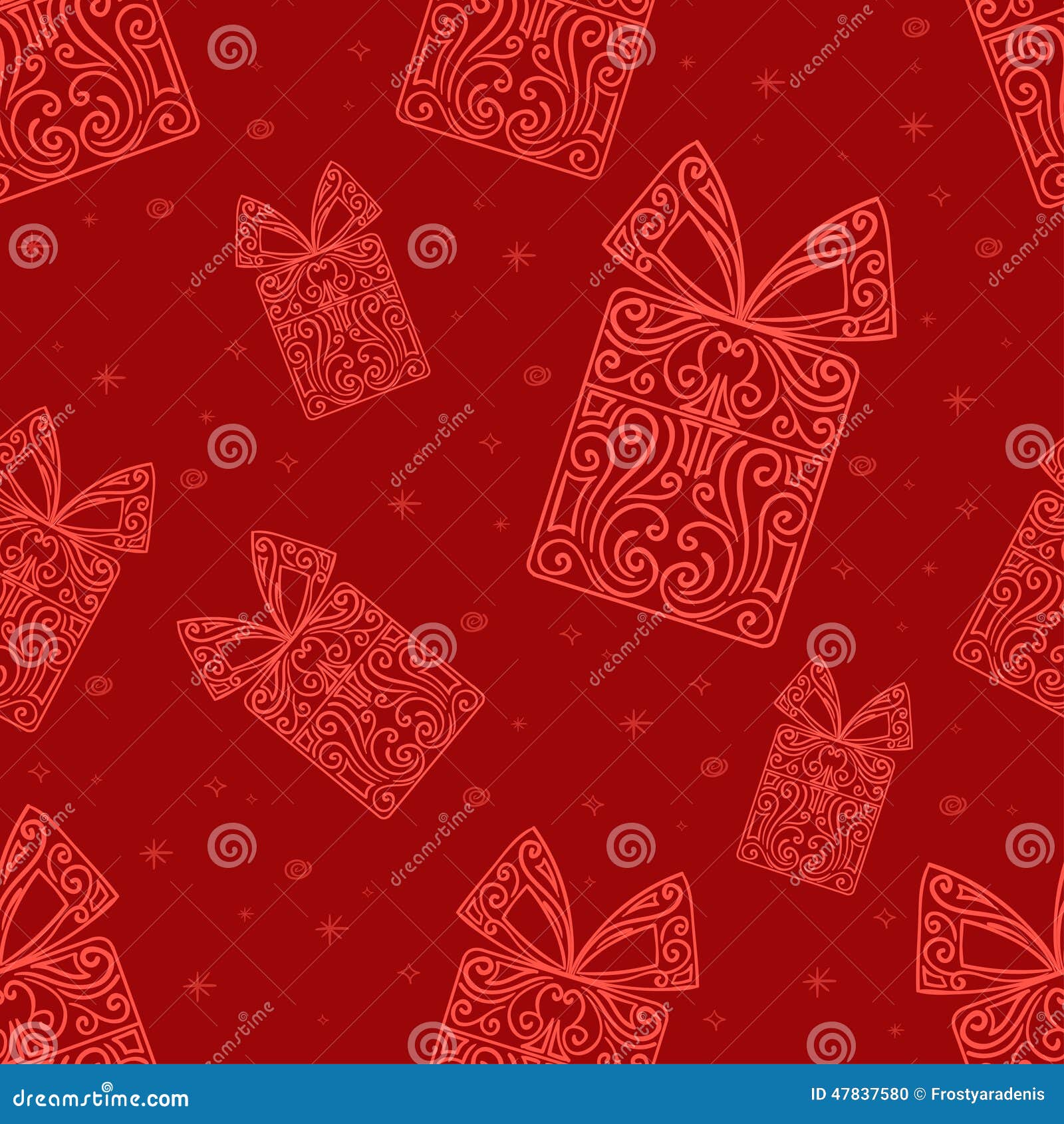 Abstract Gift Pattern stock vector. Illustration of christmas - 47837580