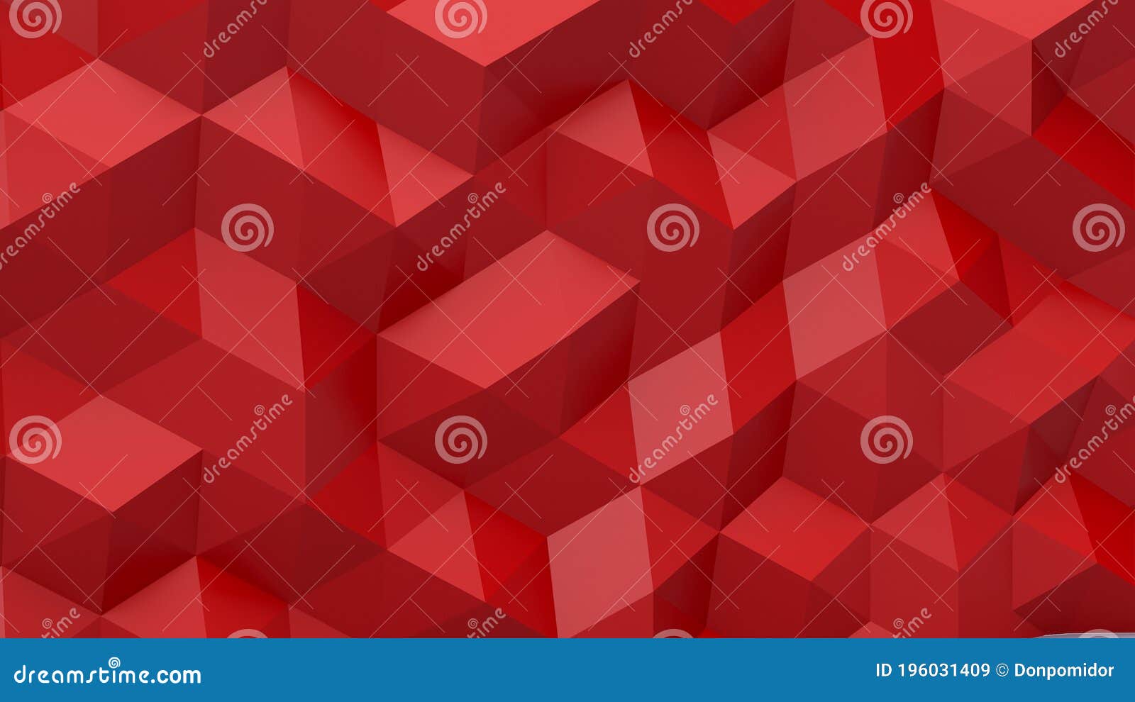 Abstract Red Background. 3D Render Stock Illustration - Illustration of ...