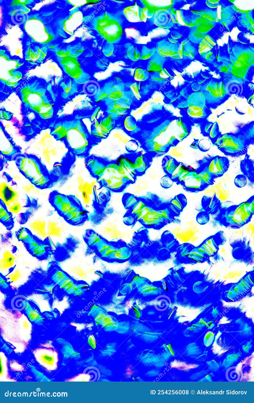 Abstract Glass Background Gradient Colors and Bumpy Mesh. Changed Color ...