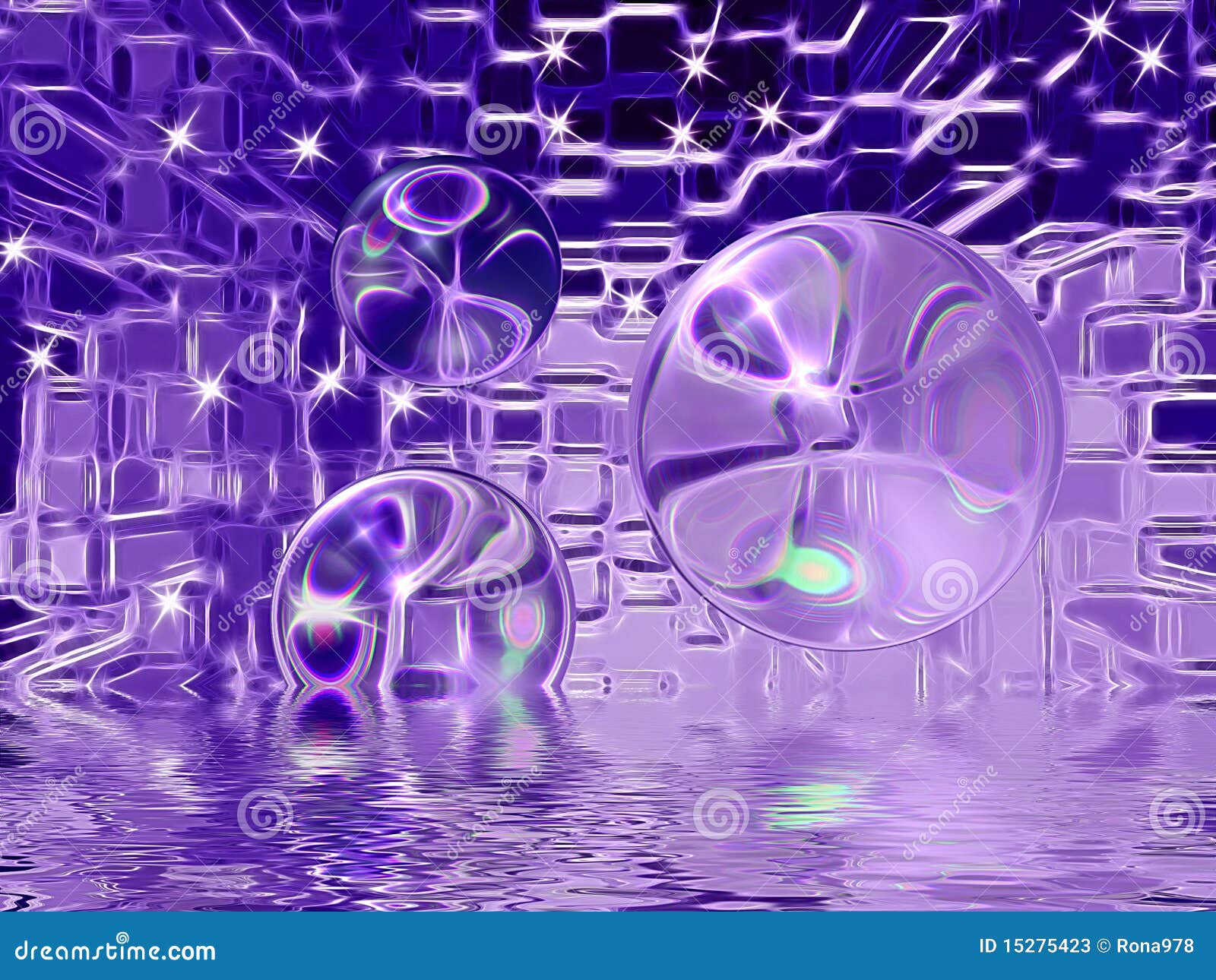 Abstract glass ball stock illustration. Illustration of design - 15275423