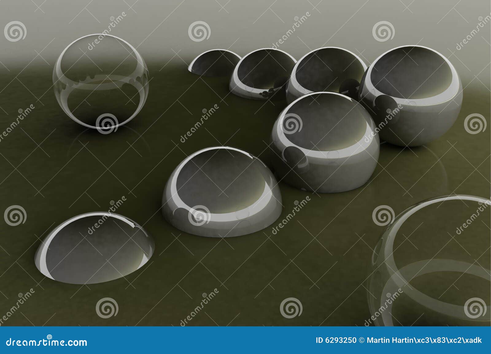 Abstract Glass Balls Background Stock Vector - Illustration of sphere ...