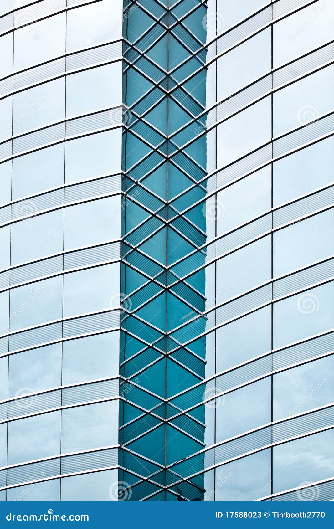 Abstract glass building stock image. Image of tall, exterior - 17588023