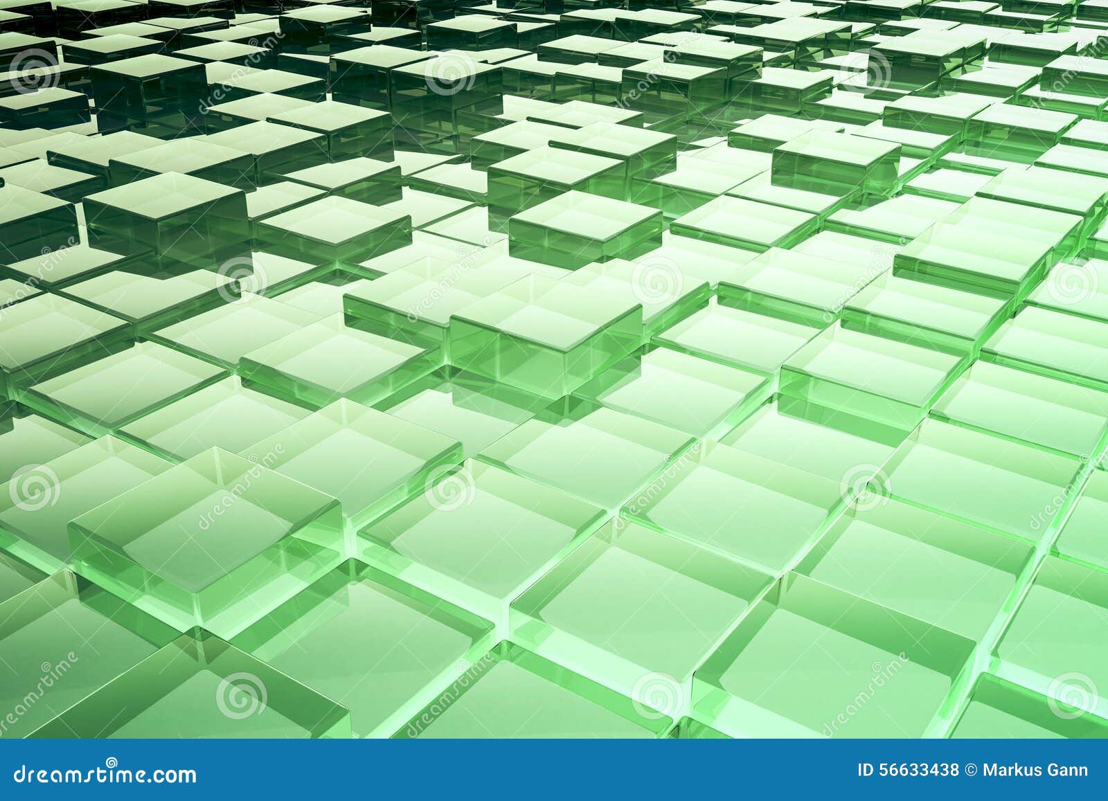 Abstract Glass Cubes Background Stock Illustration - Illustration of ...