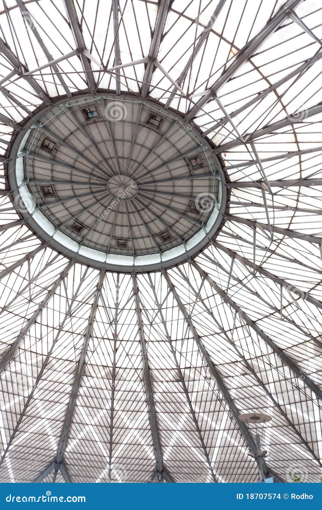 Abstract of Glass dome stock photo. Image of curve, building - 18707574