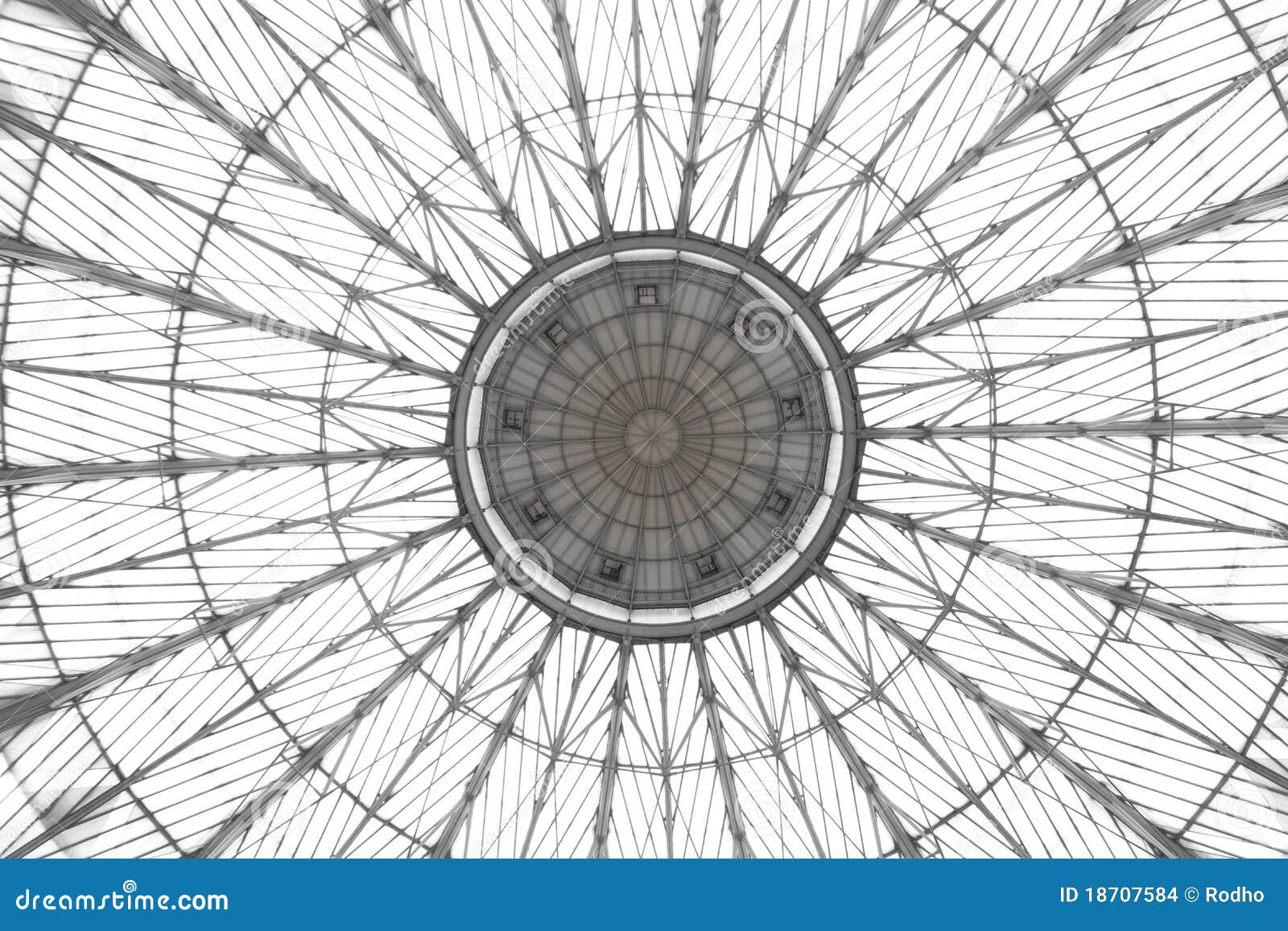 Abstract of Glass Dome with Decorations Stock Photo - Image of glass ...