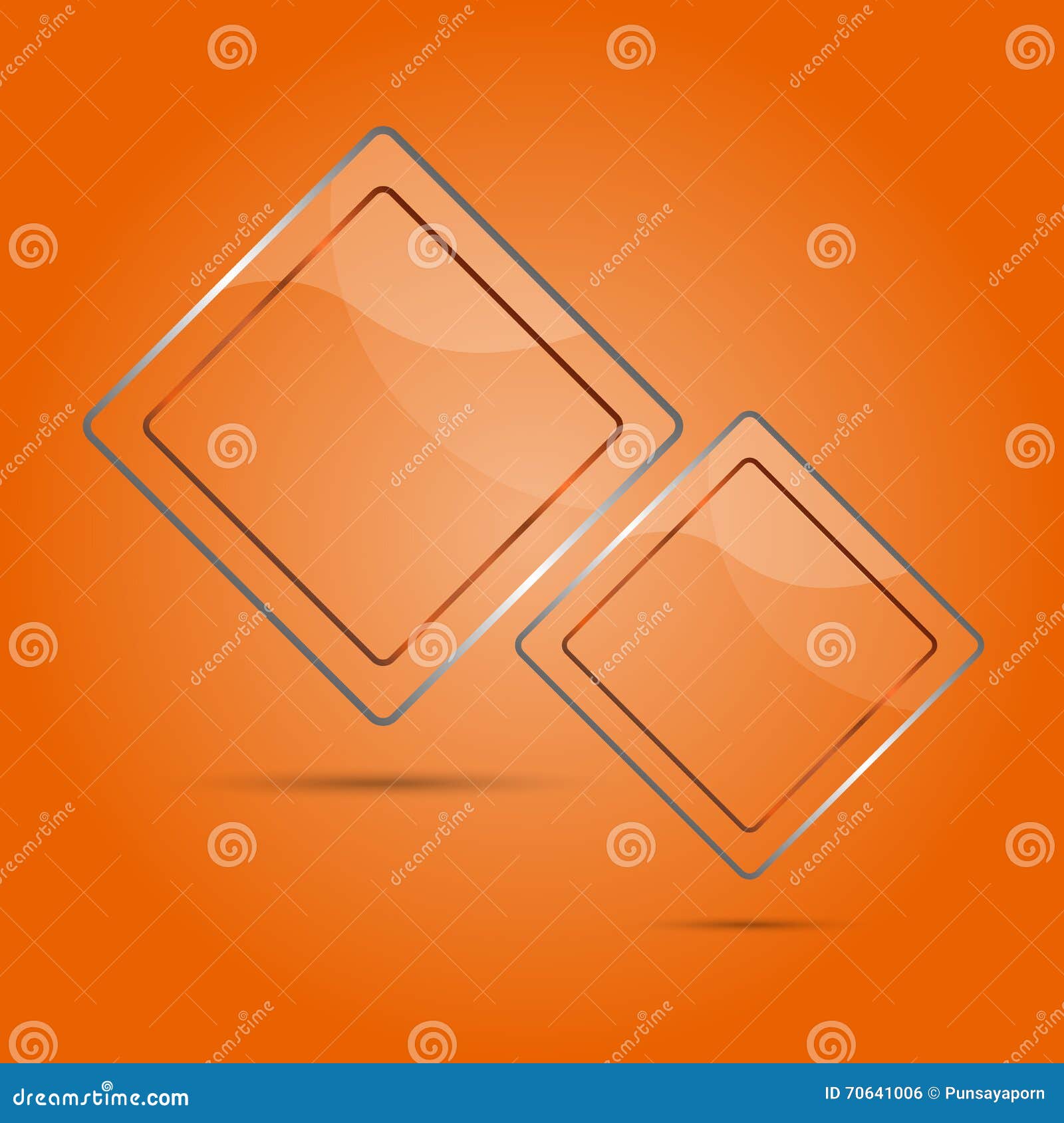 Abstract Glass Panel with Copy Space Stock Vector - Illustration of ...