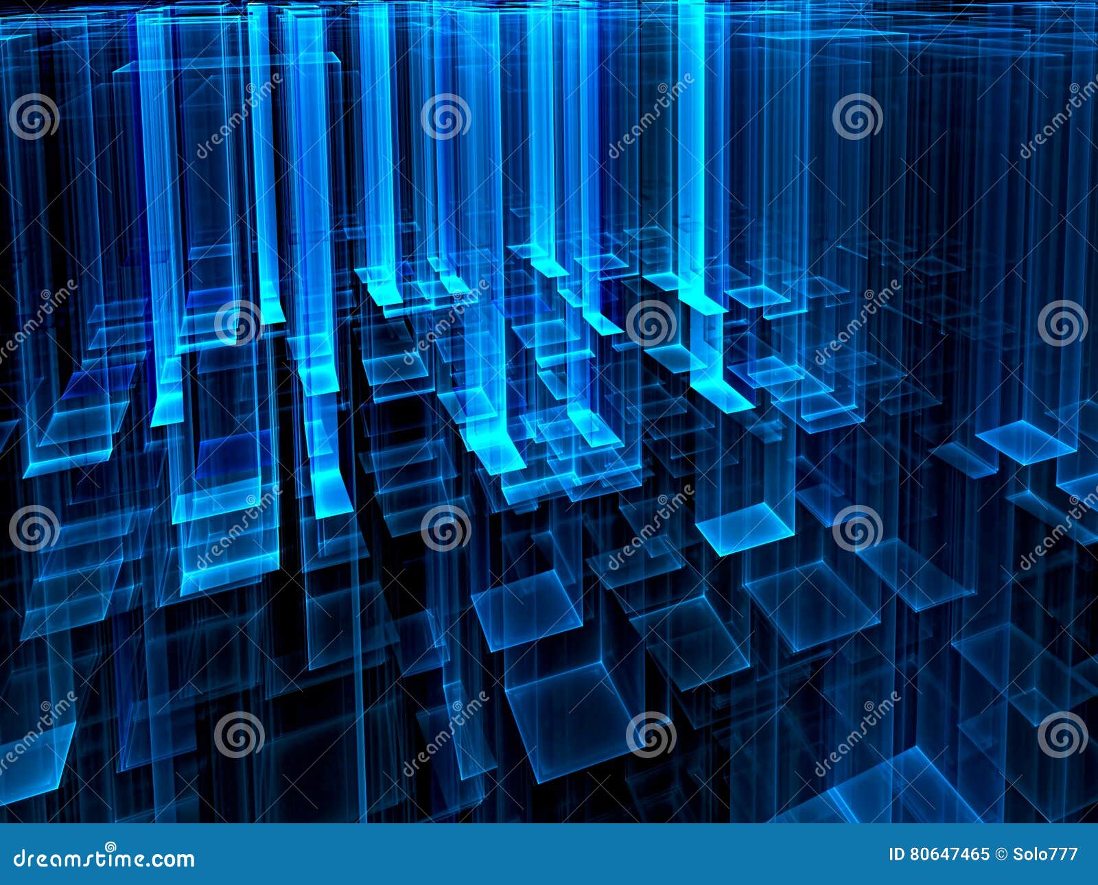 Abstract Glass Tech Background - Digitally Generated Image Stock ...