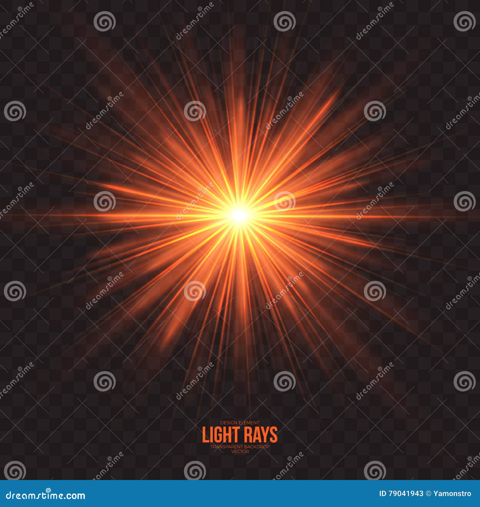 Abstract Gleaming Light Rays Vector Background Stock Vector ...