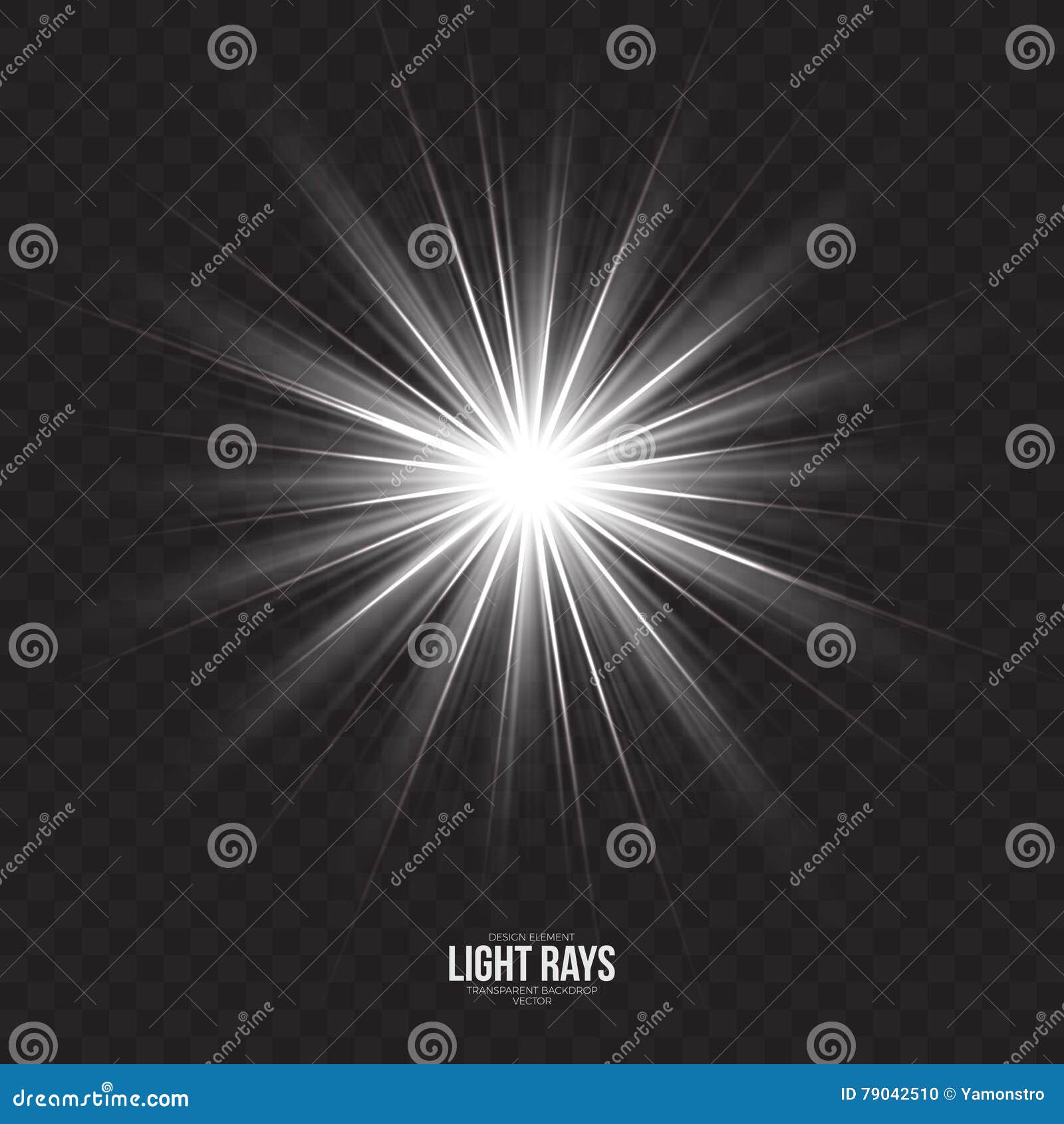 Abstract Gleaming Light Rays Vector Background Stock Vector ...