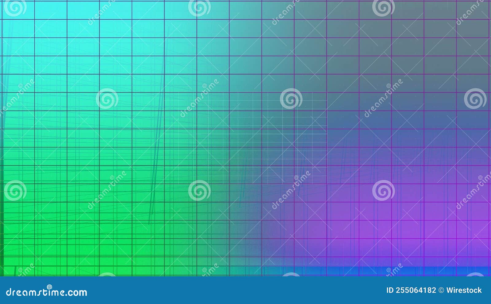 Abstract Glitch Art Grid Background Image. Stock Illustration ...