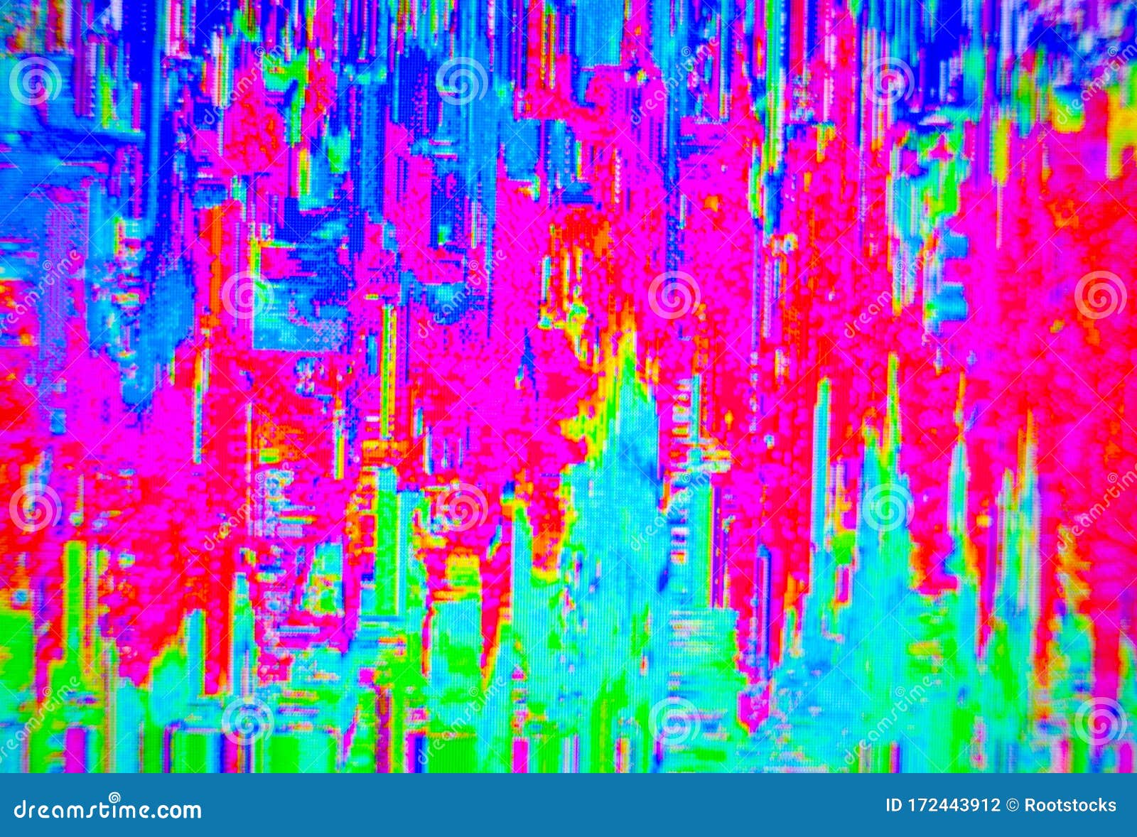 Abstract glitch background stock photo. Image of pattern - 172443912