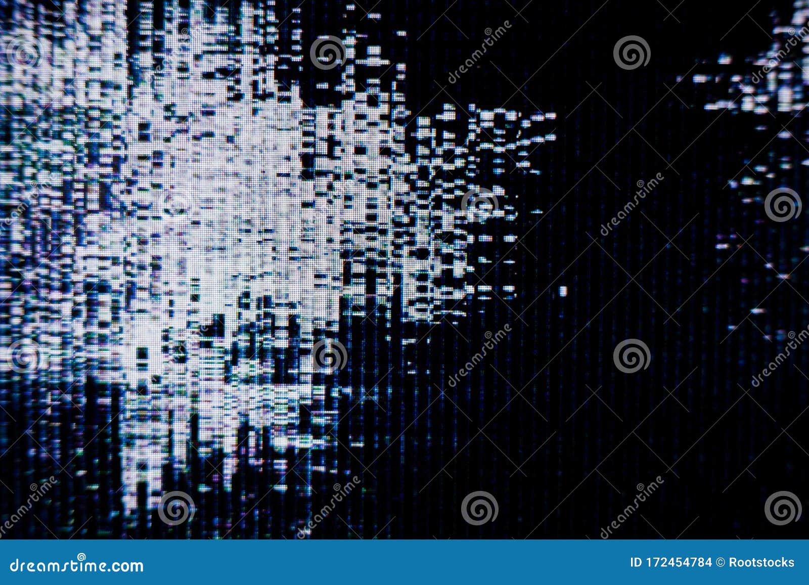 Glitch Pixelated Artifacts Background Royalty-Free Stock Photography ...