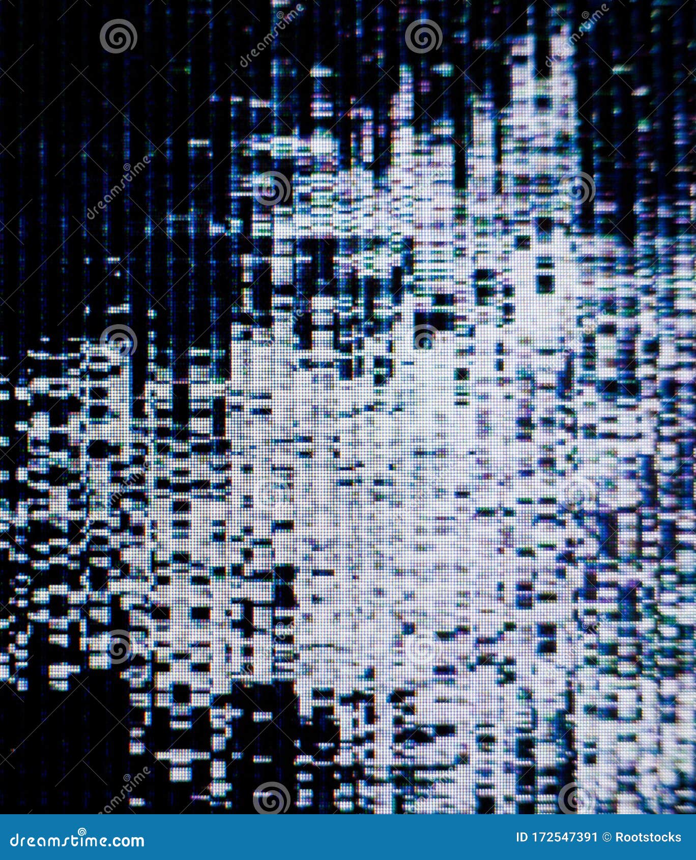 Abstract glitch background stock image. Image of display - 172547391