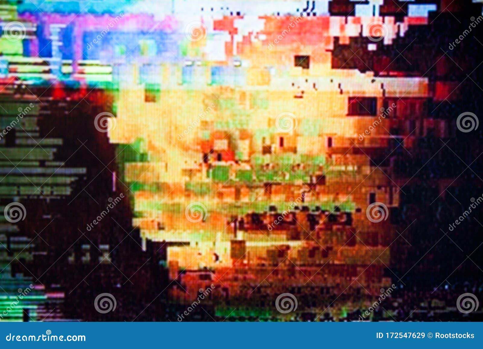 Abstract glitch background stock image. Image of digital - 172547629