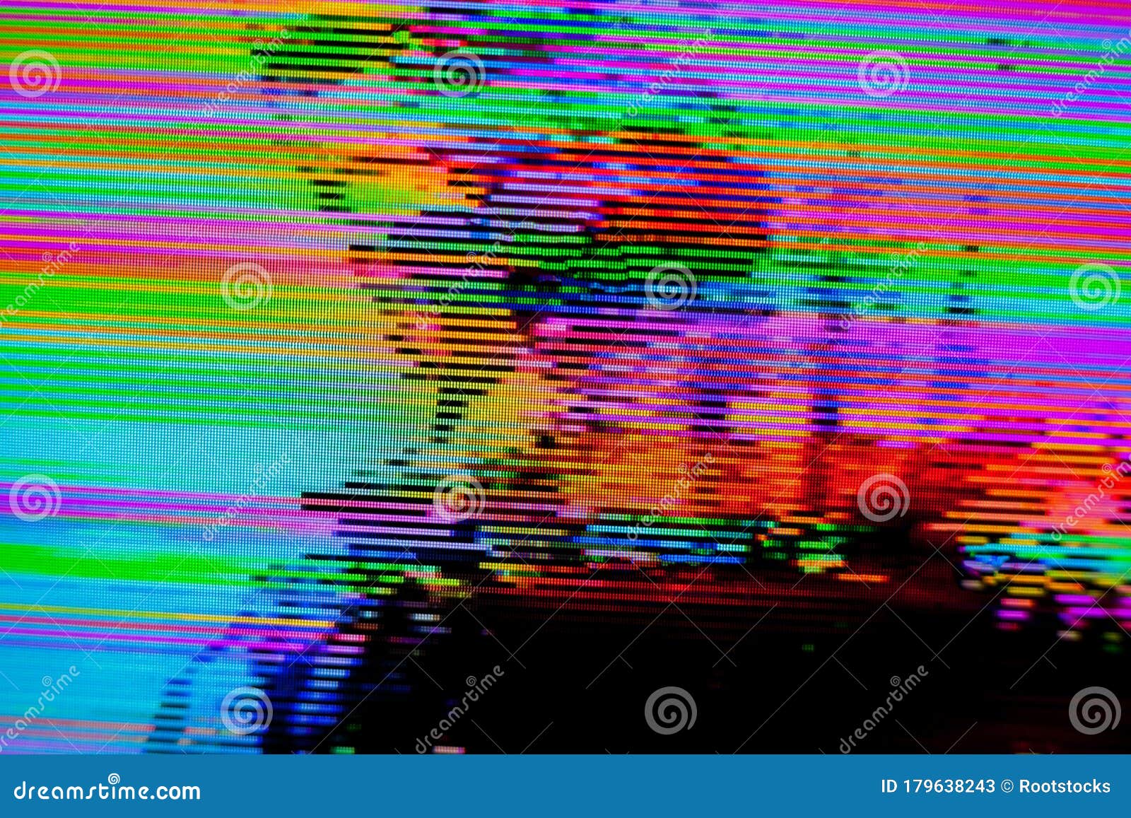 Abstract glitch background stock image. Image of malfunction - 179638243