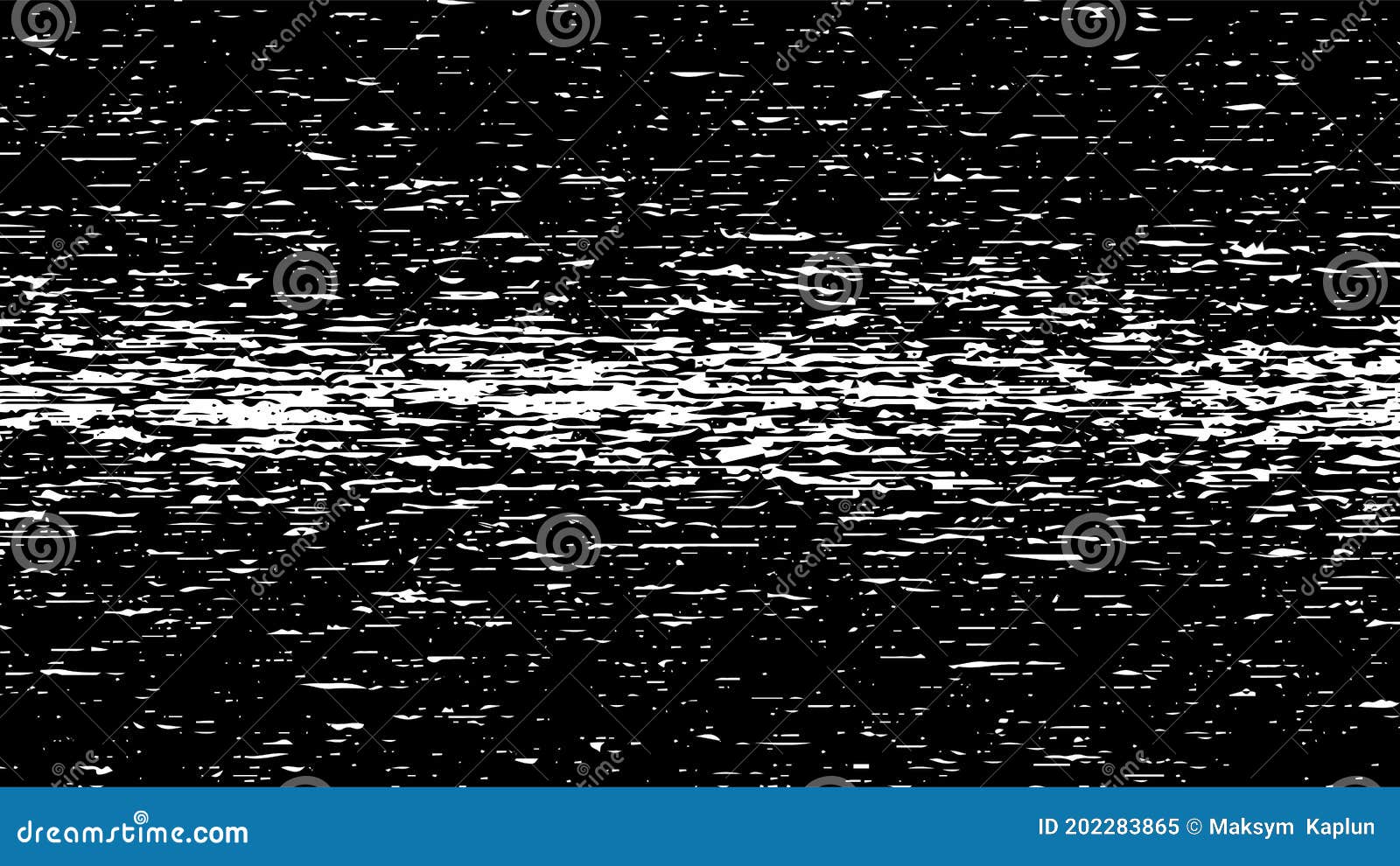 Abstract Glitch Background. Halftone Pattern with Noise Effect. Broken ...