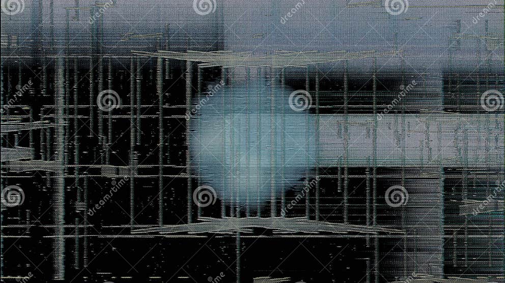 Abstract Glitch Background. Pixelated Texture Stock Image - Image of ...