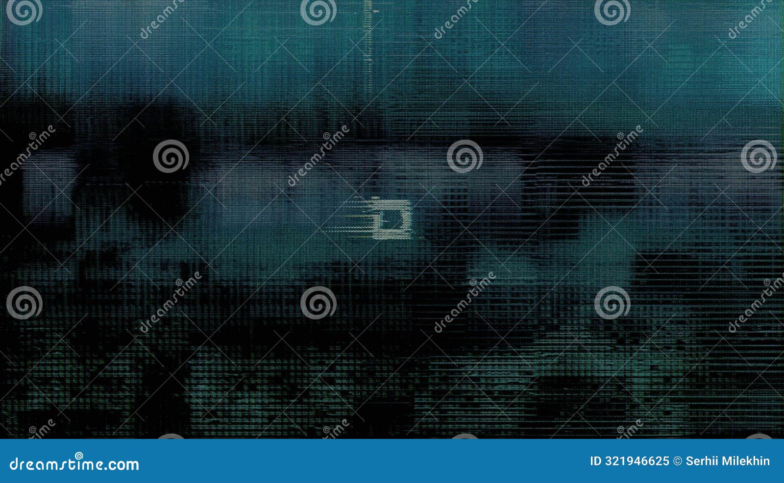Abstract Glitch Background. Pixelated Texture. Digital Errors on the ...