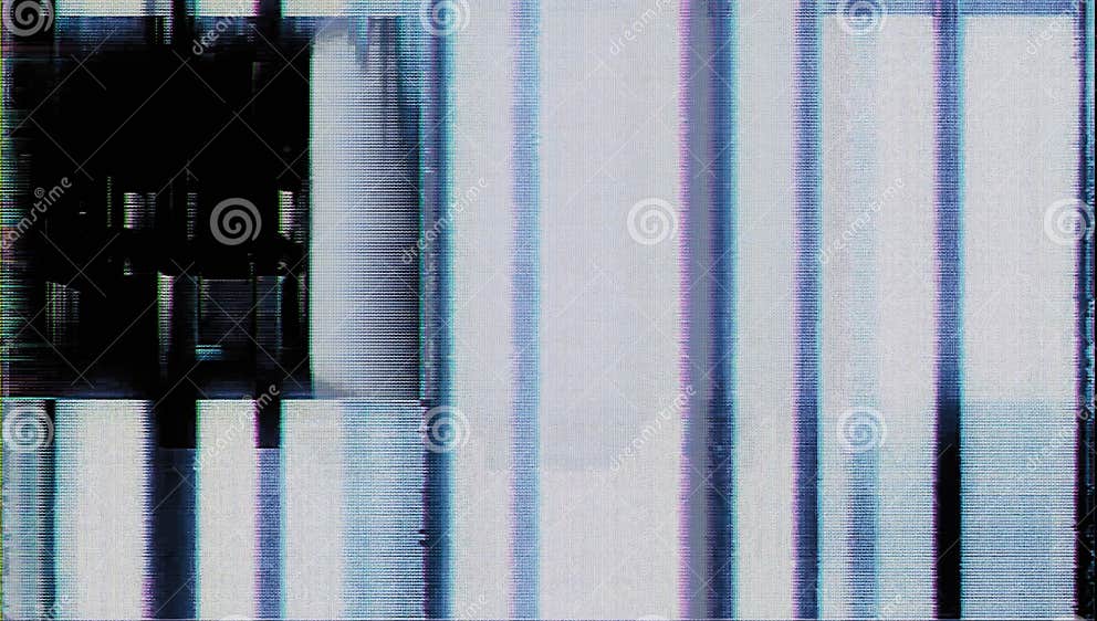 Abstract Glitch Background. Pixelated Texture Stock Illustration ...