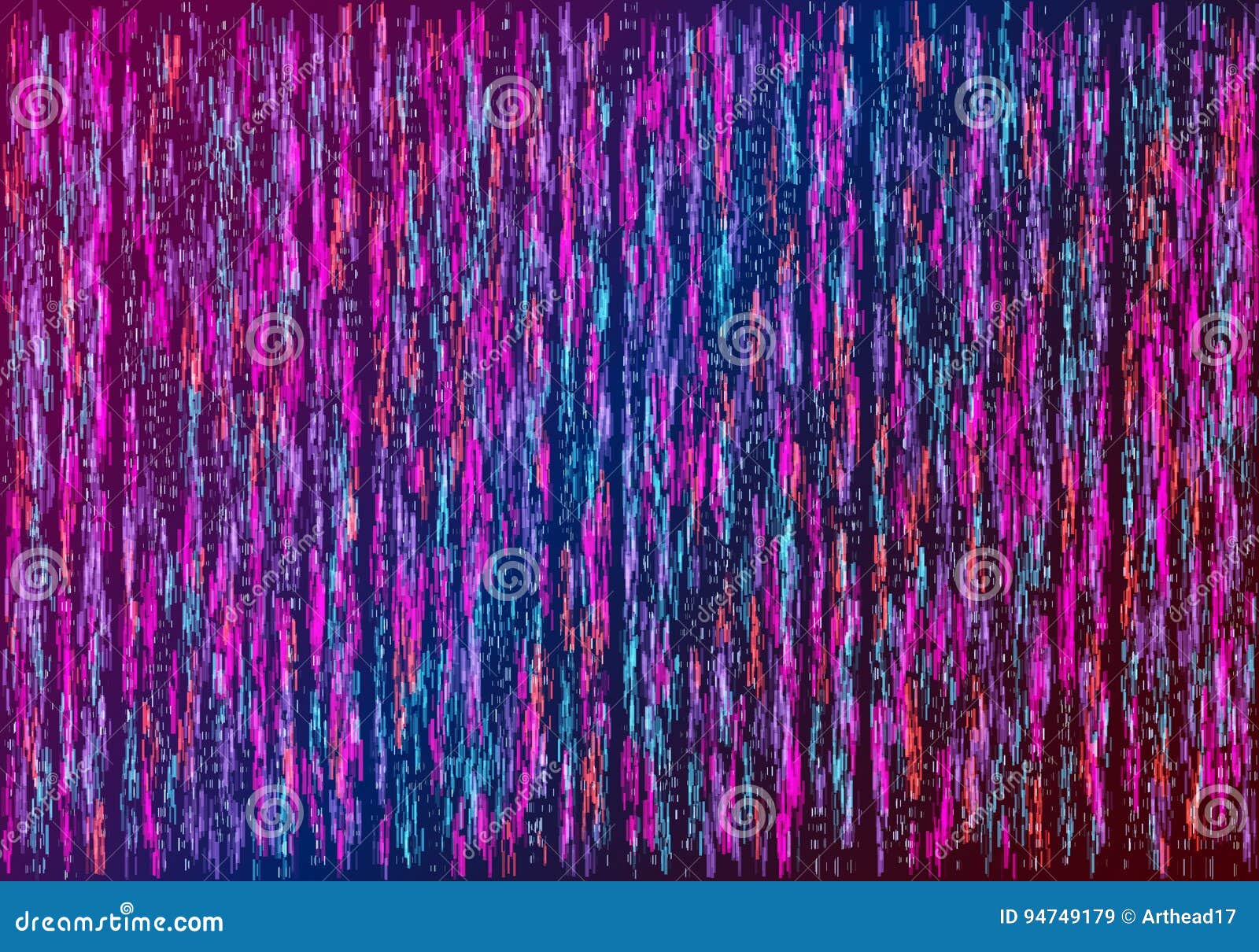 Glitch Noise Vibration Overlay Dark Background Stock Photo ...