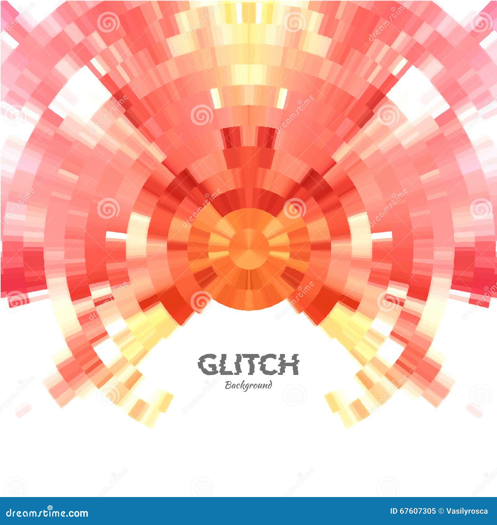 Abstract Glitch Textured Background. Corrupted Vector Image Stock ...