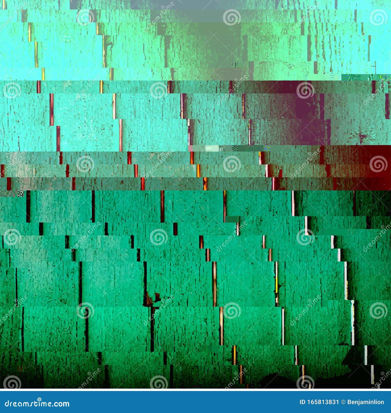 Abstract Glitched Background Stock Vector - Illustration of game ...