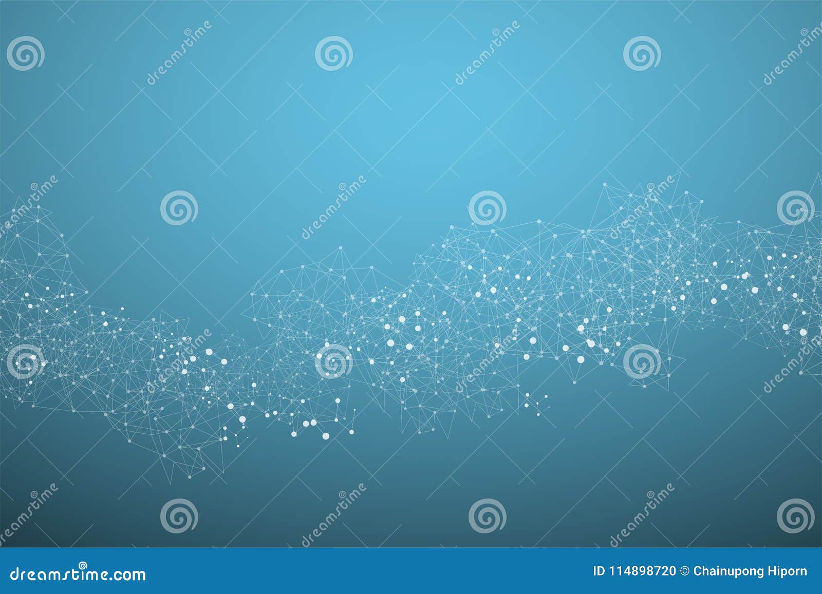 Abstract Global Digital Connection and Future Technology Concept ...