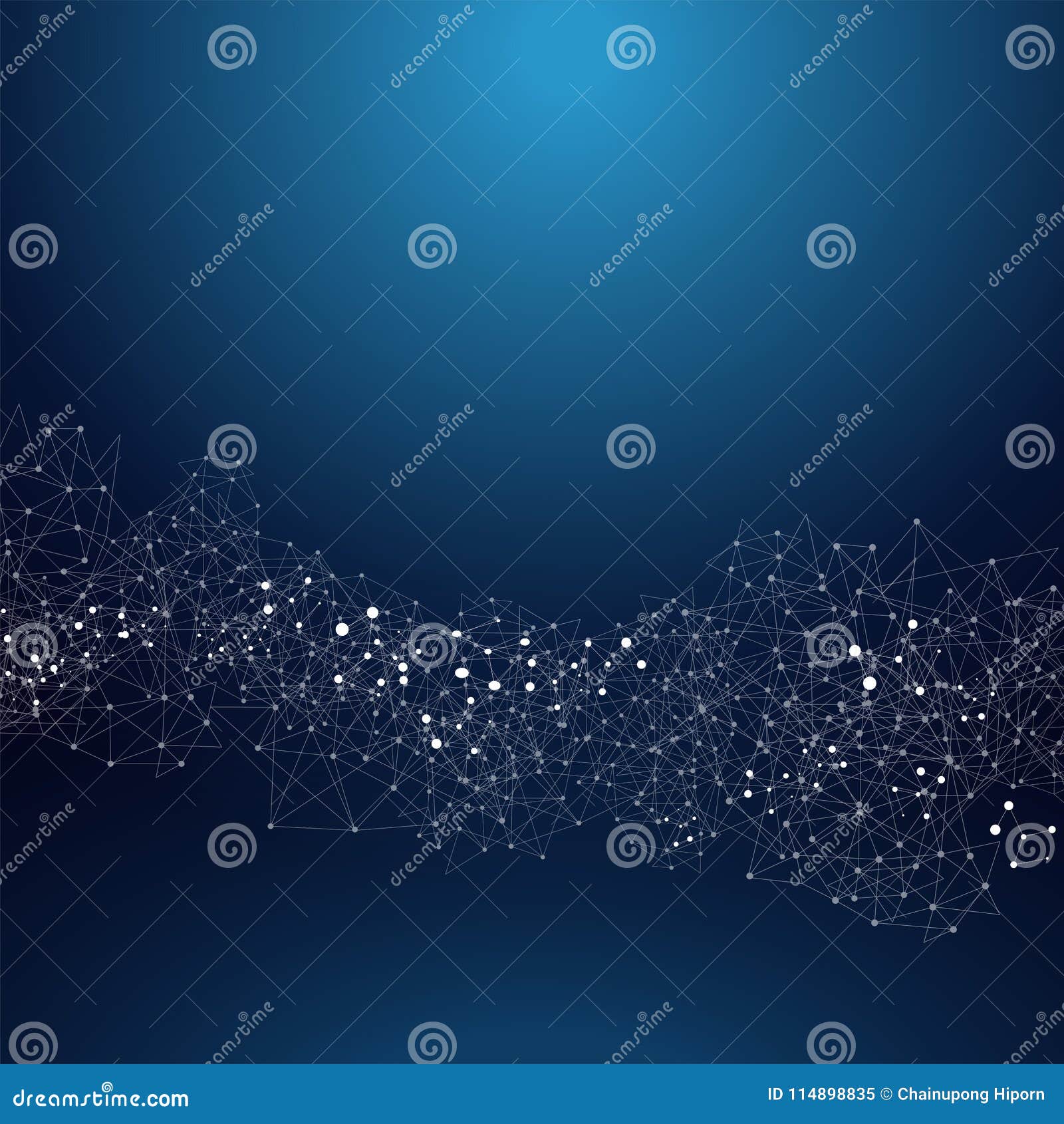 Abstract Global Digital Connection and Future Technology Concept ...