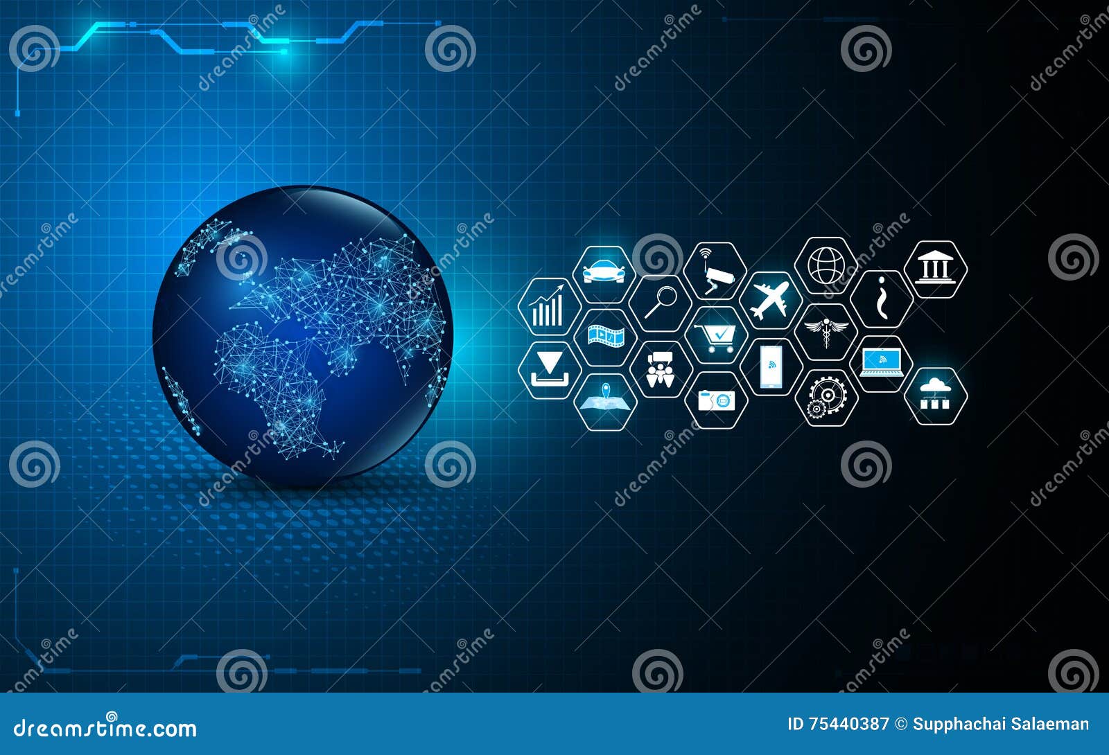 Global Digital Map Of Saudi Arabia, MENA Region Shows Network ...