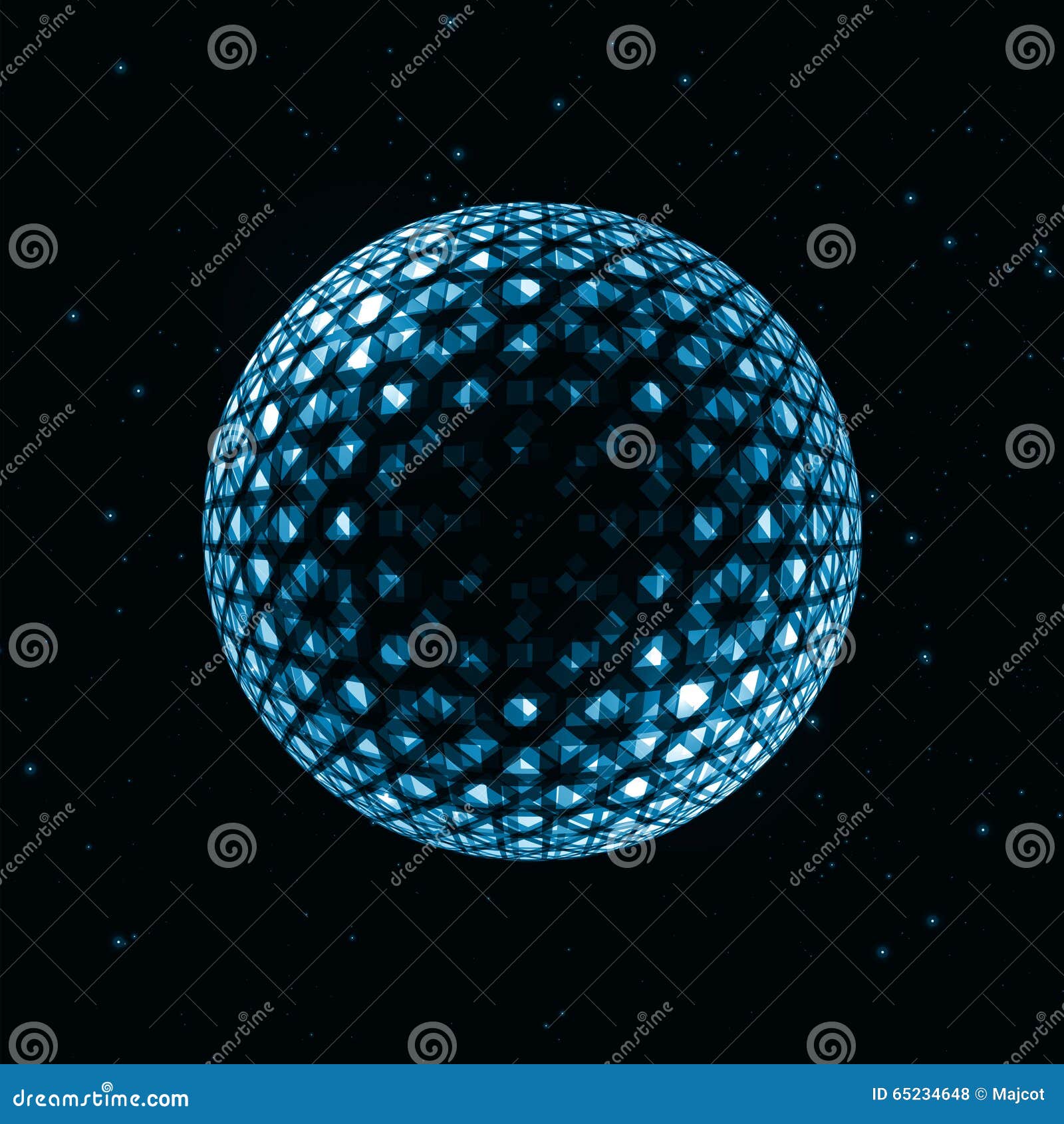 Abstract global icon stock vector. Illustration of global - 65234648