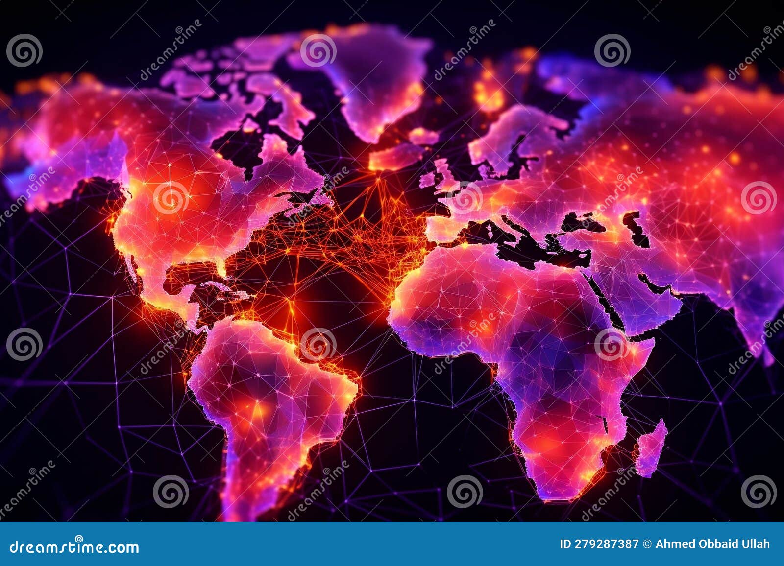 Abstract Global Map: a Reflection of Globalization and Geography ...