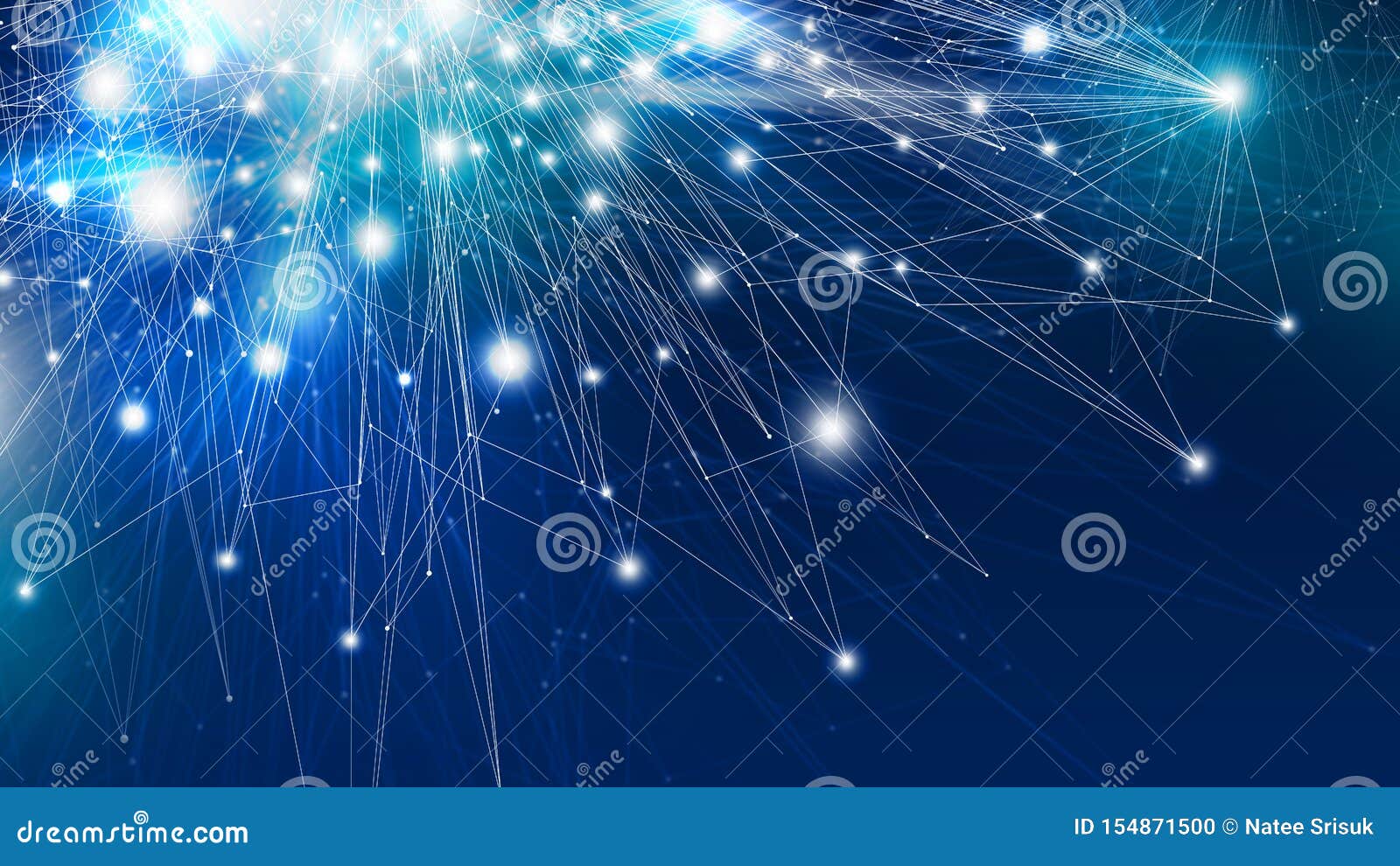 Abstract Global Network Connection Background Illustration Stock Photo ...