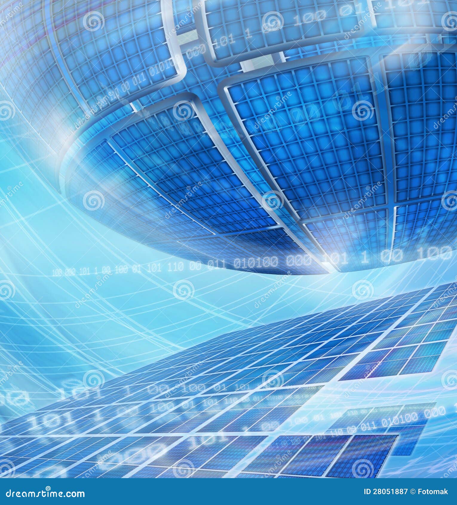 Abstract Global Technology Background Stock Illustration - Illustration ...