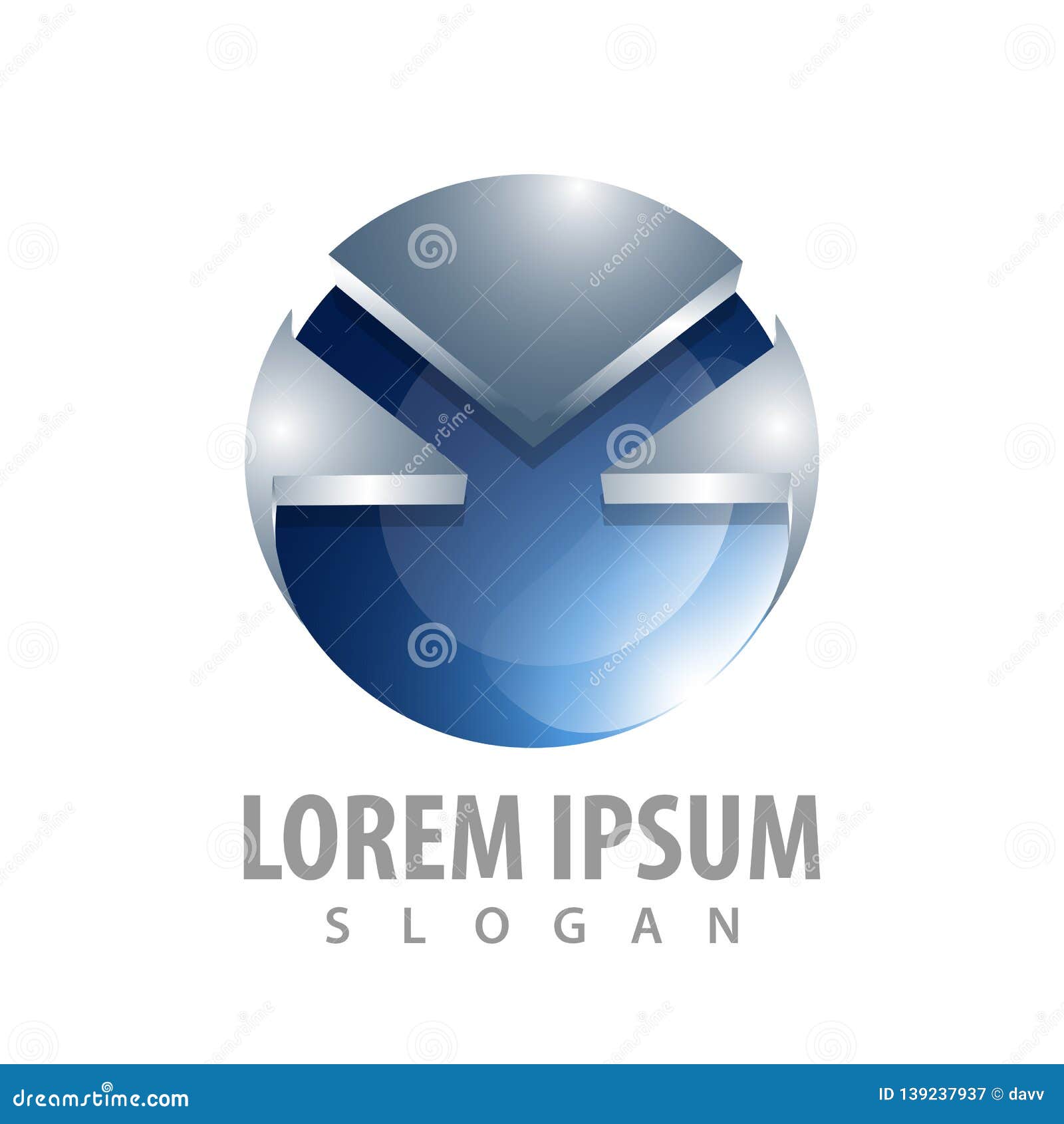 Abstract Global Technology Sphere Logo Concept Design. Symbol Graphic ...