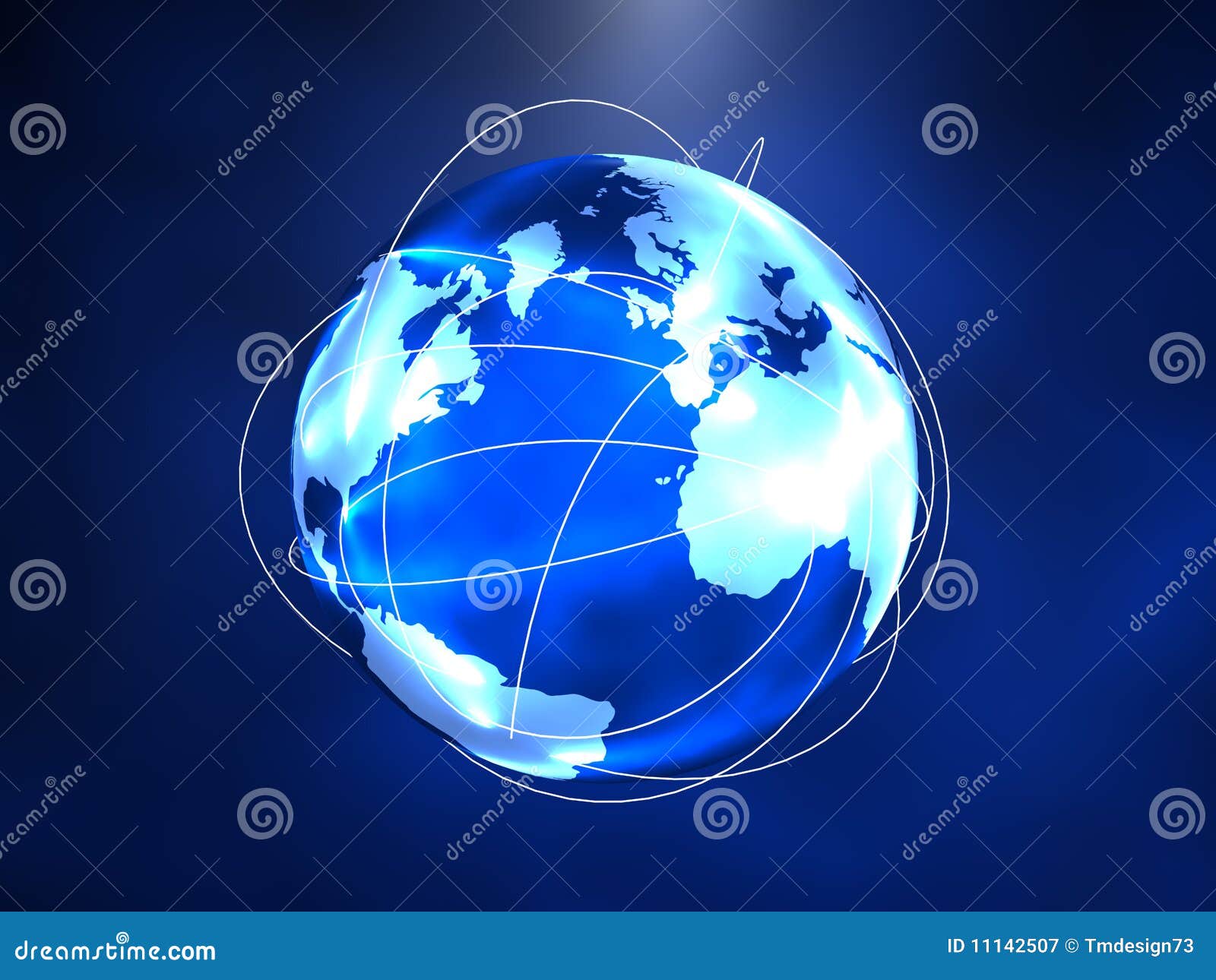 Abstract Globe stock illustration. Illustration of cartography - 11142507