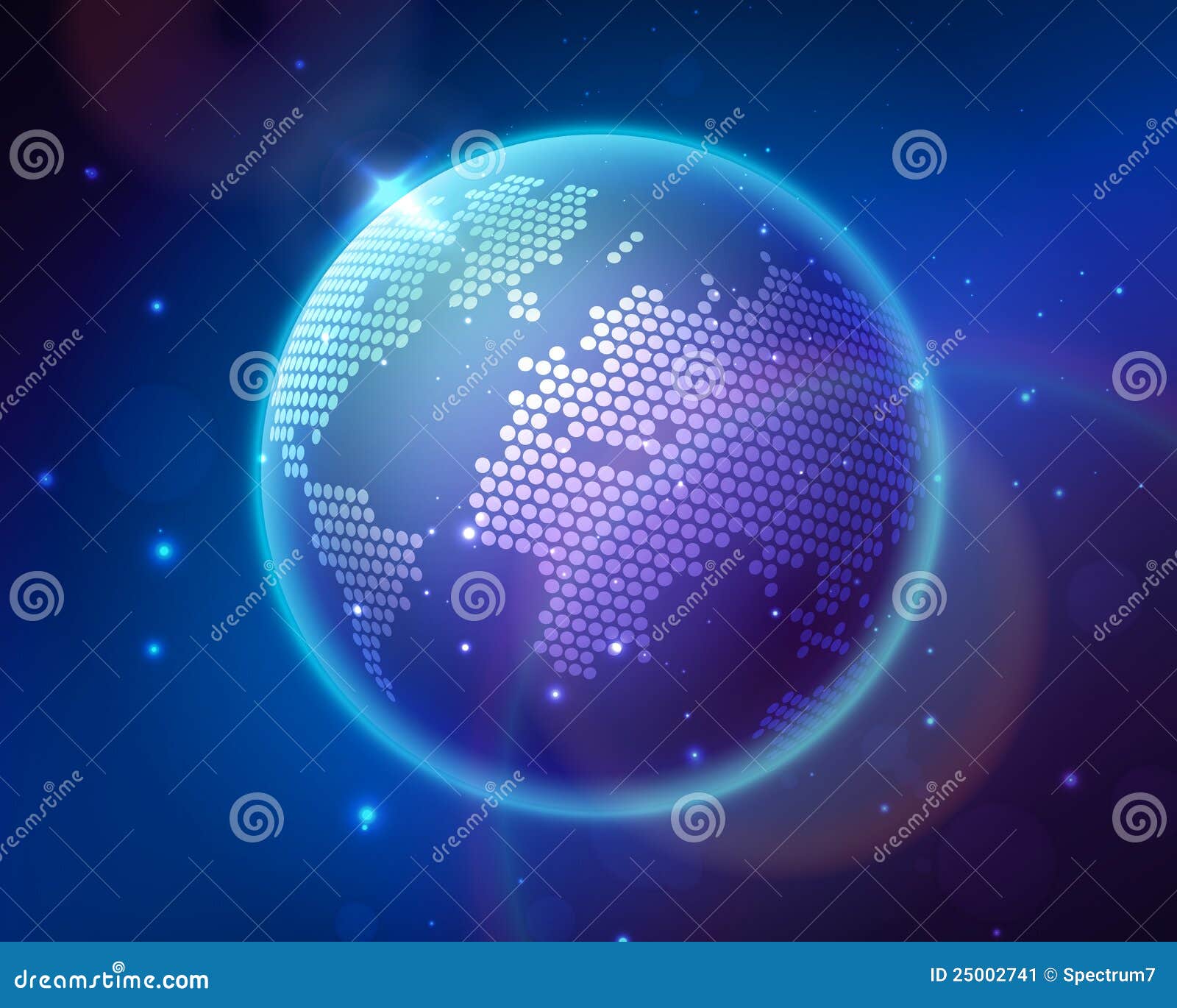Abstract globe stock vector. Illustration of planet, business - 25002741