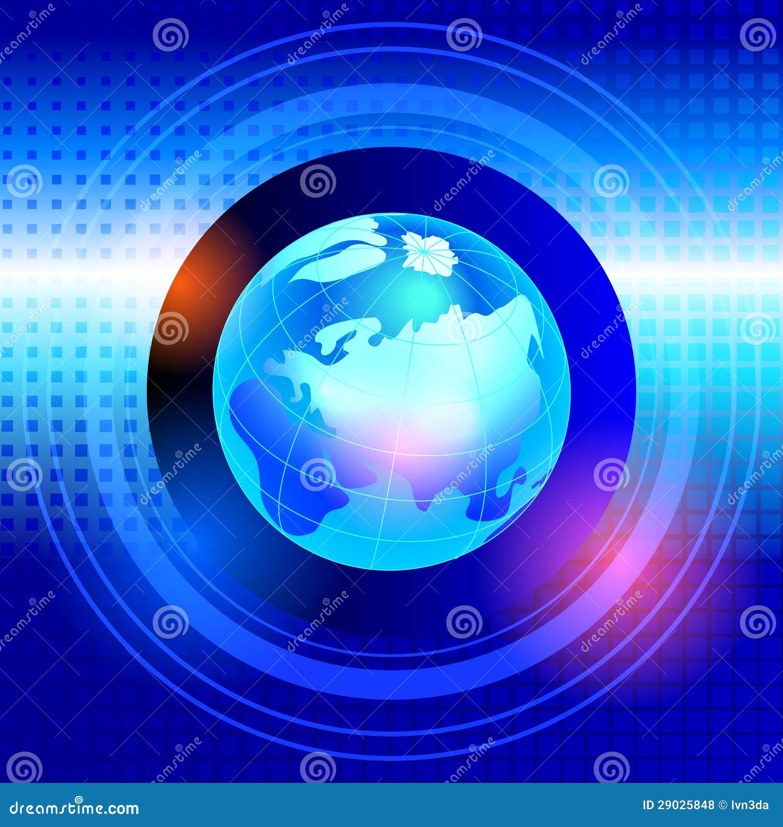 Abstract globe stock vector. Illustration of template - 29025848