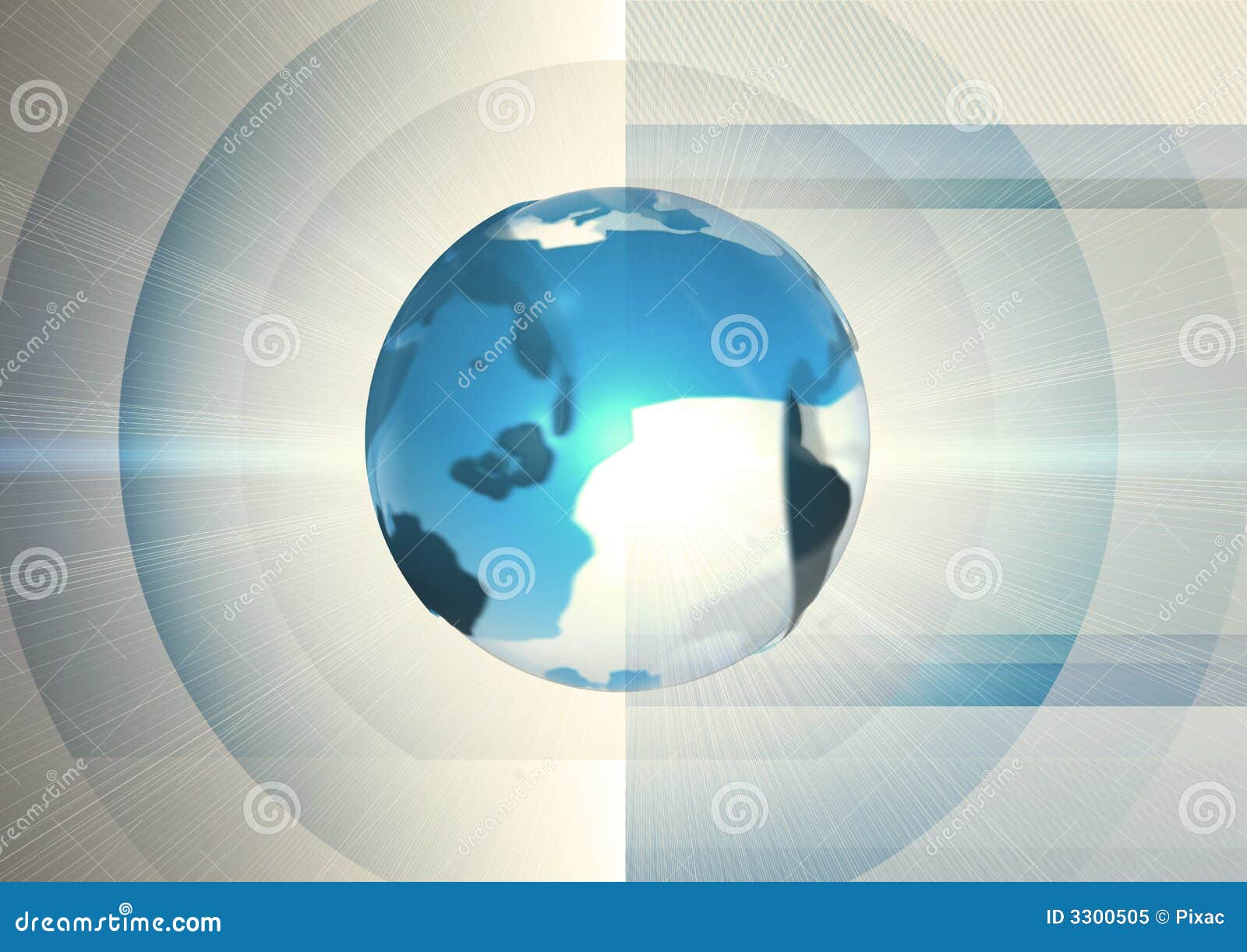 Abstract globe stock illustration. Illustration of connect - 3300505