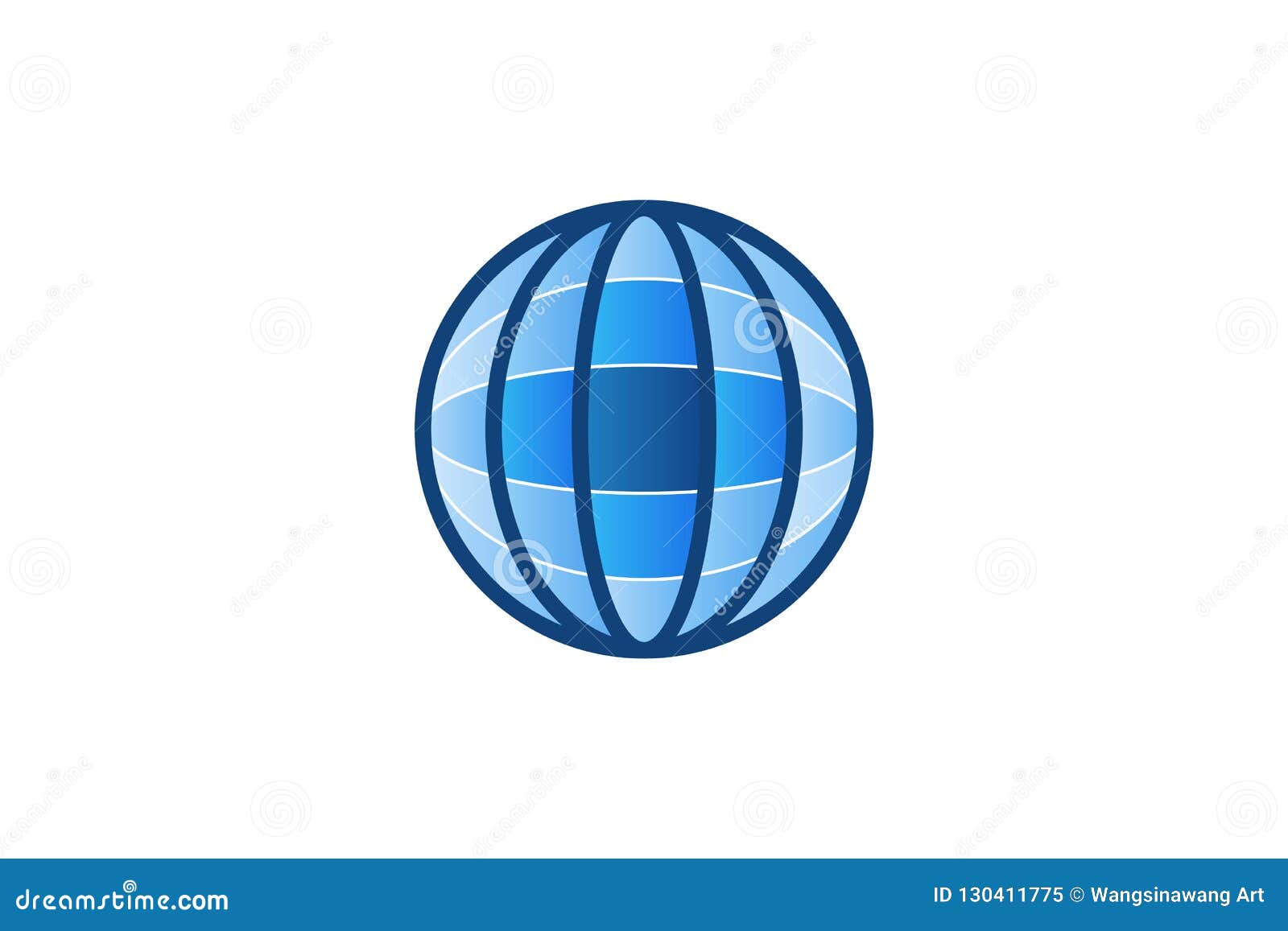 Abstract Globe, Earth Logo Designs Inspiration Isolated on White ...