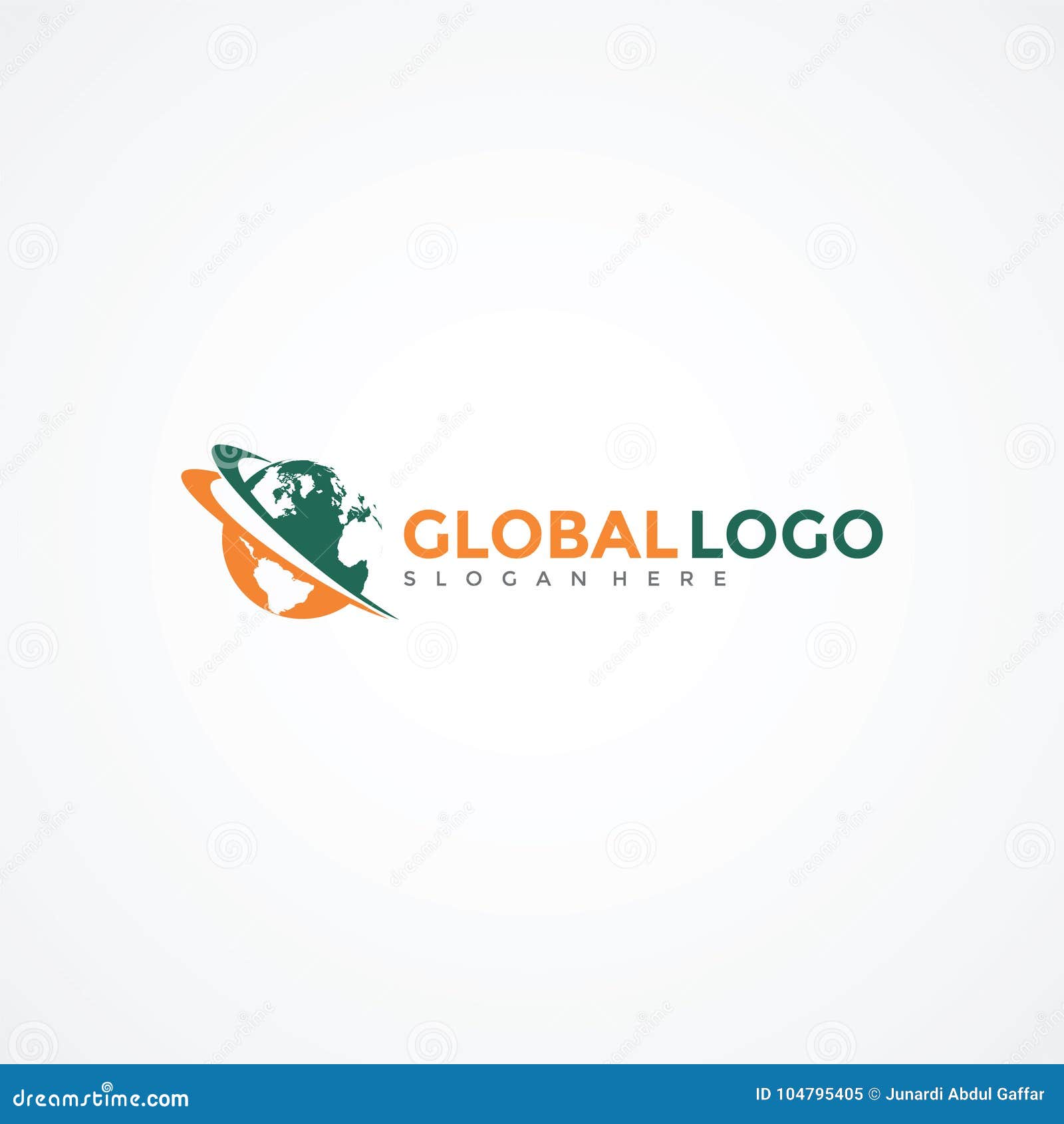 Abstract Globe Logo Template. Vector Illustrator Eps.10 Stock ...