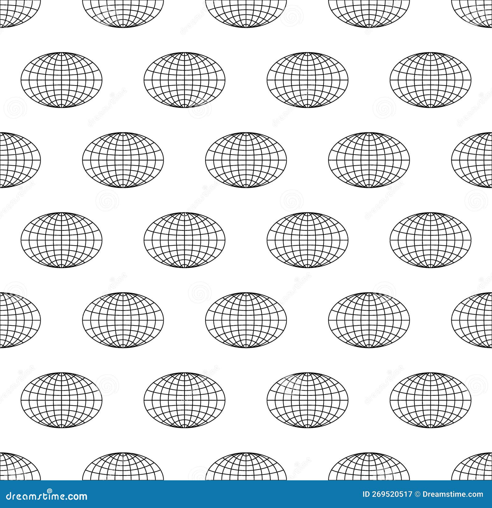 Abstract globe pattern stock vector. Illustration of science - 269520517