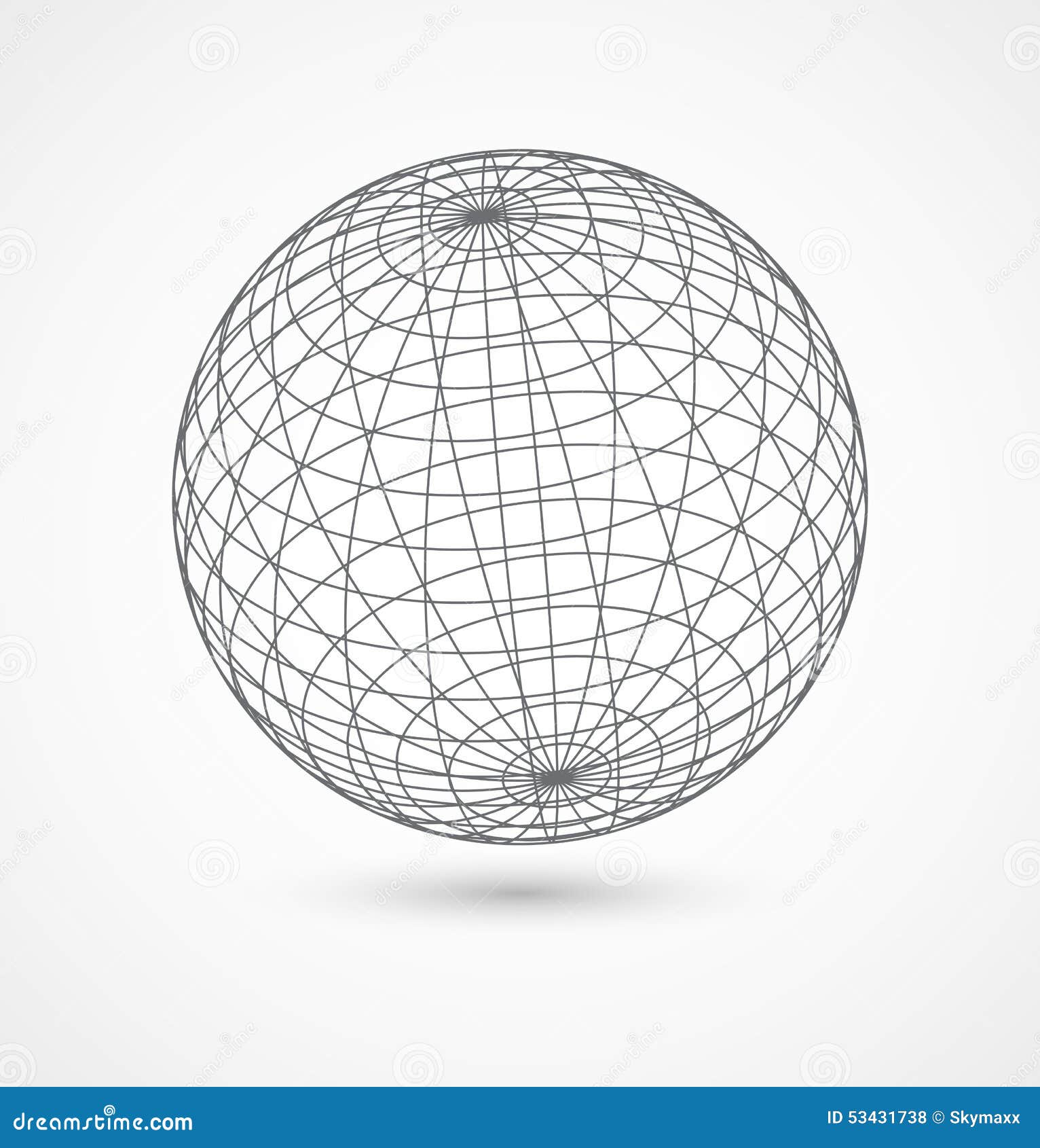 3D Globe Sphere With Flags Of The World On White Royalty-Free Stock ...