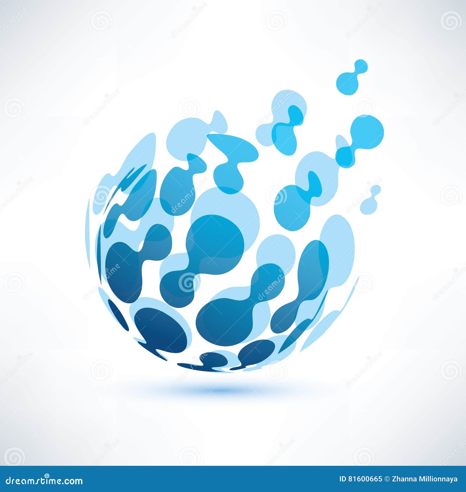 Abstract globe symbol stock vector. Illustration of symbol - 81600665